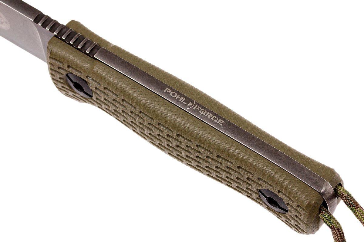 Pohl Force Prepper One Tactical 2050, fixed knife | Advantageously ...