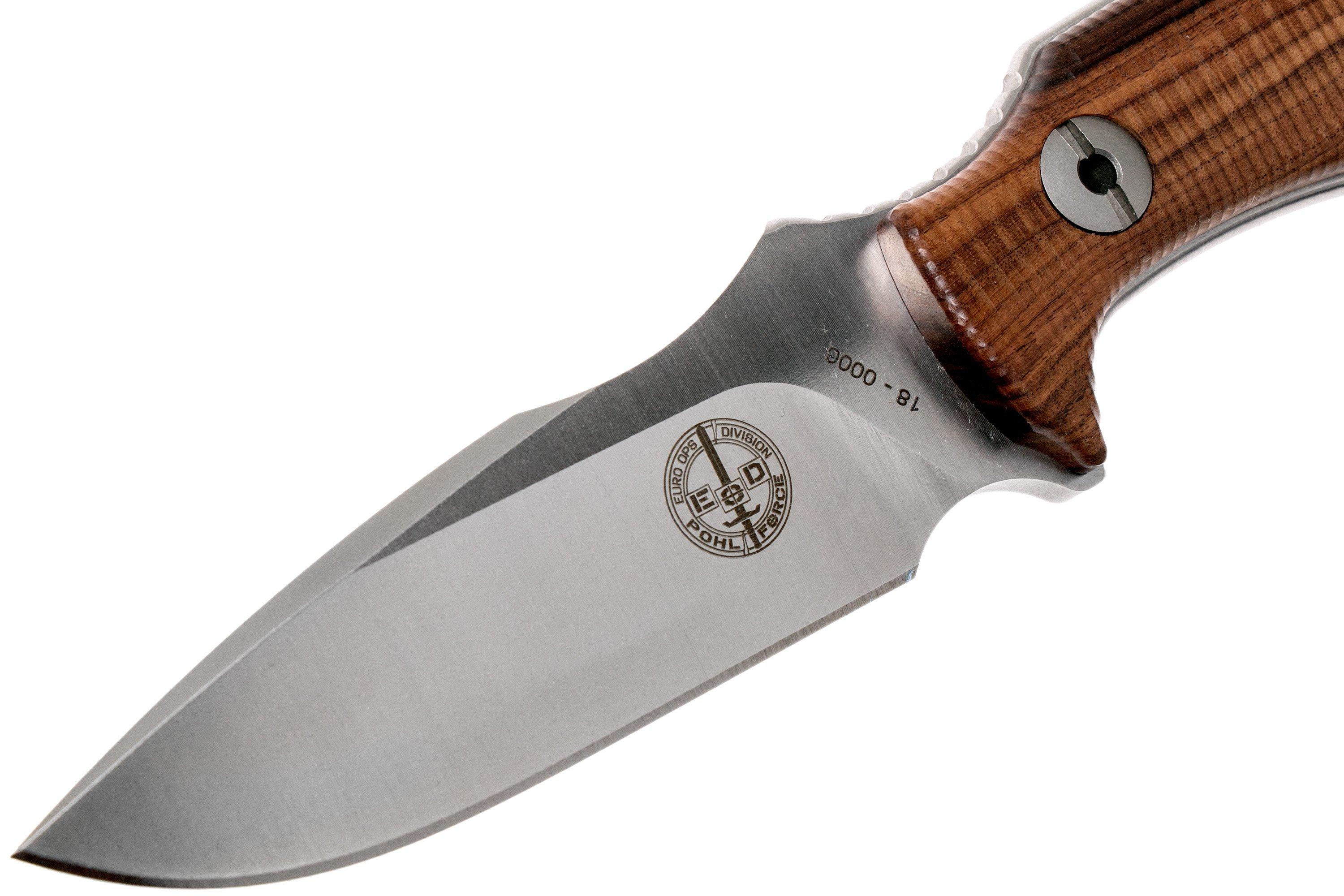 Pohl Force November One Santos Wood Outdoor Gen2 2065, vaststaand mes ...