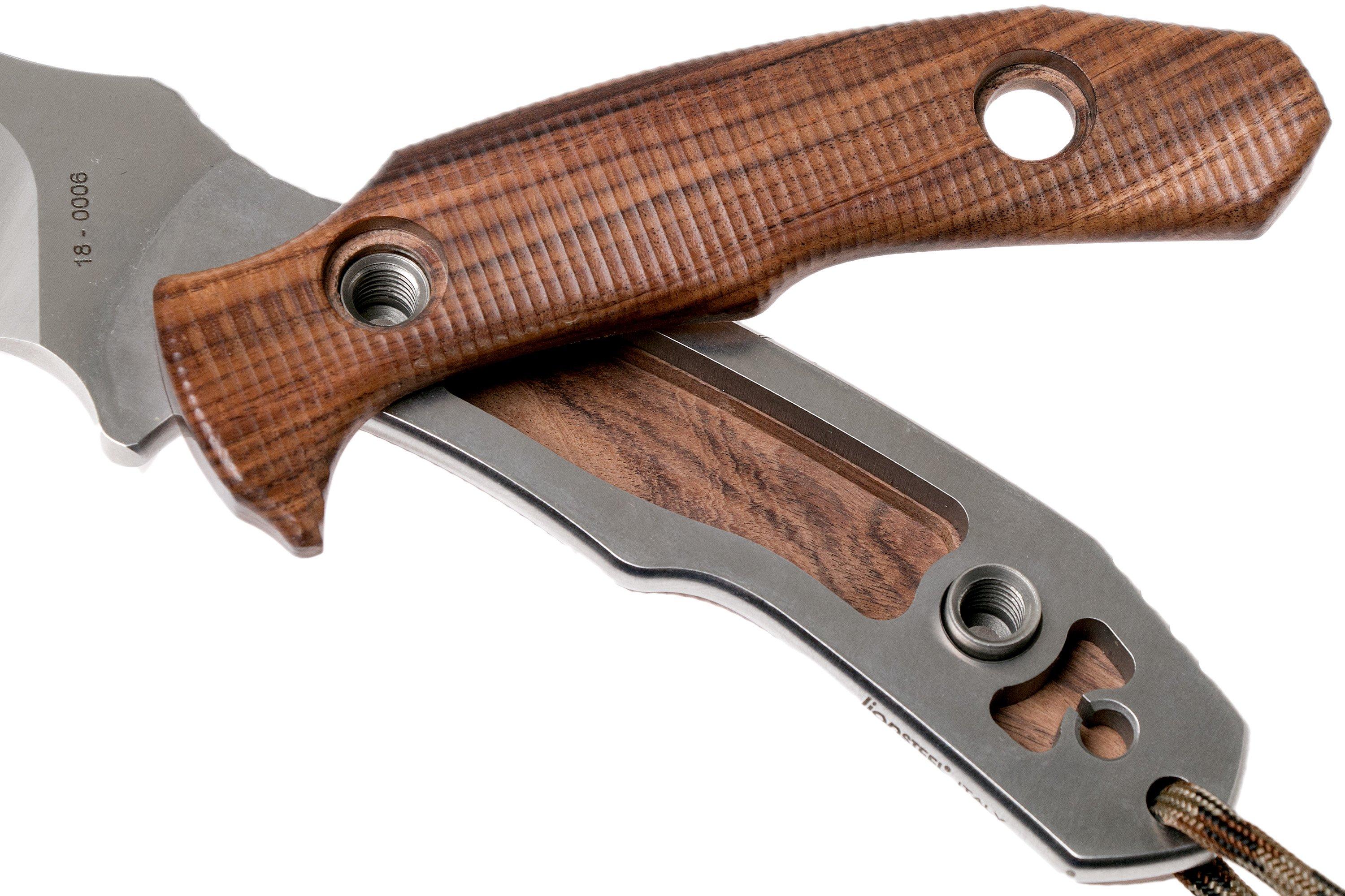 Pohl Force November One Santos Wood Outdoor Gen2 2065, fixed knife ...