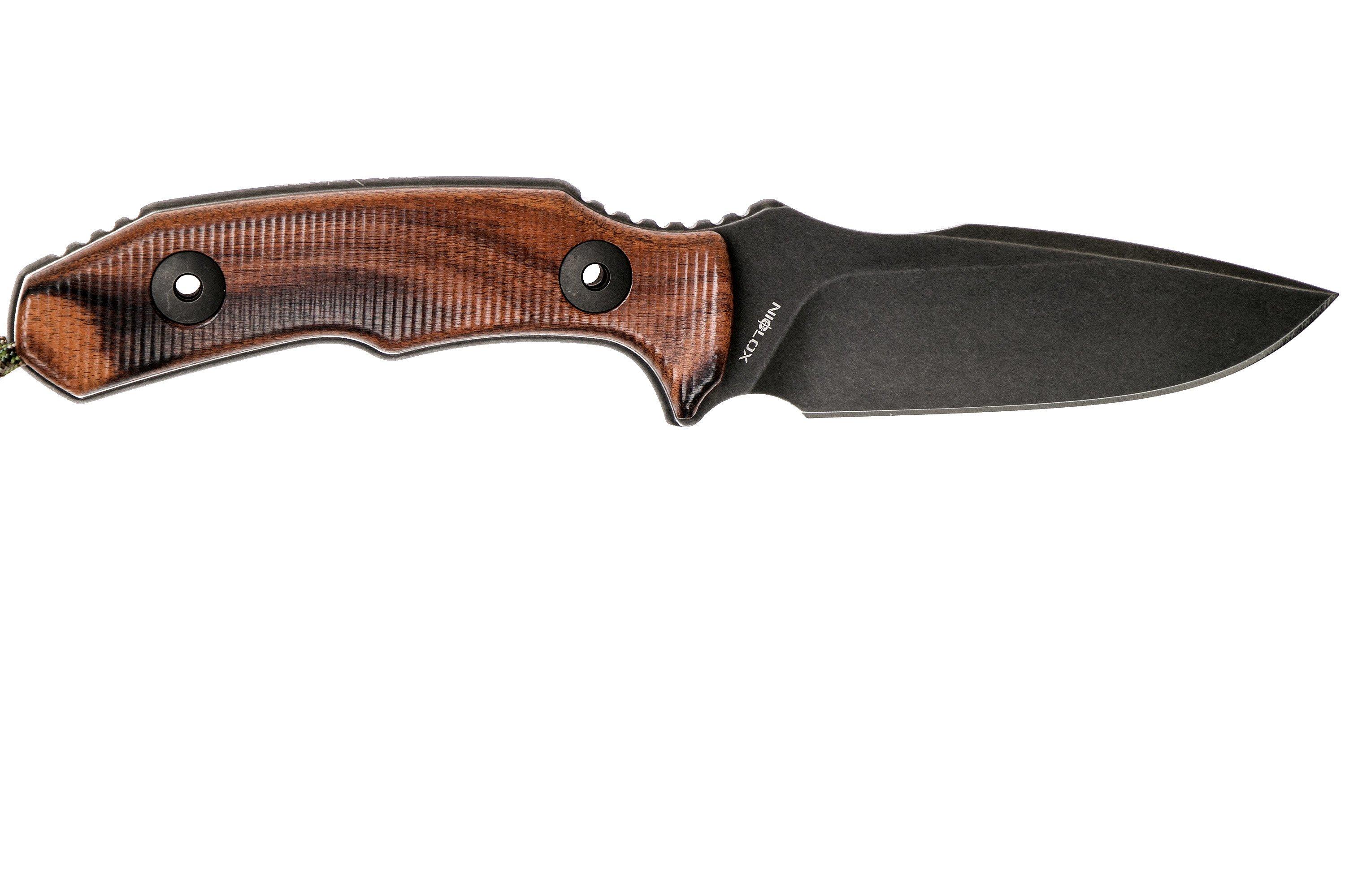 Pohl Force November One Santos Wood Tactical Gen2 2066, fixed knife ...