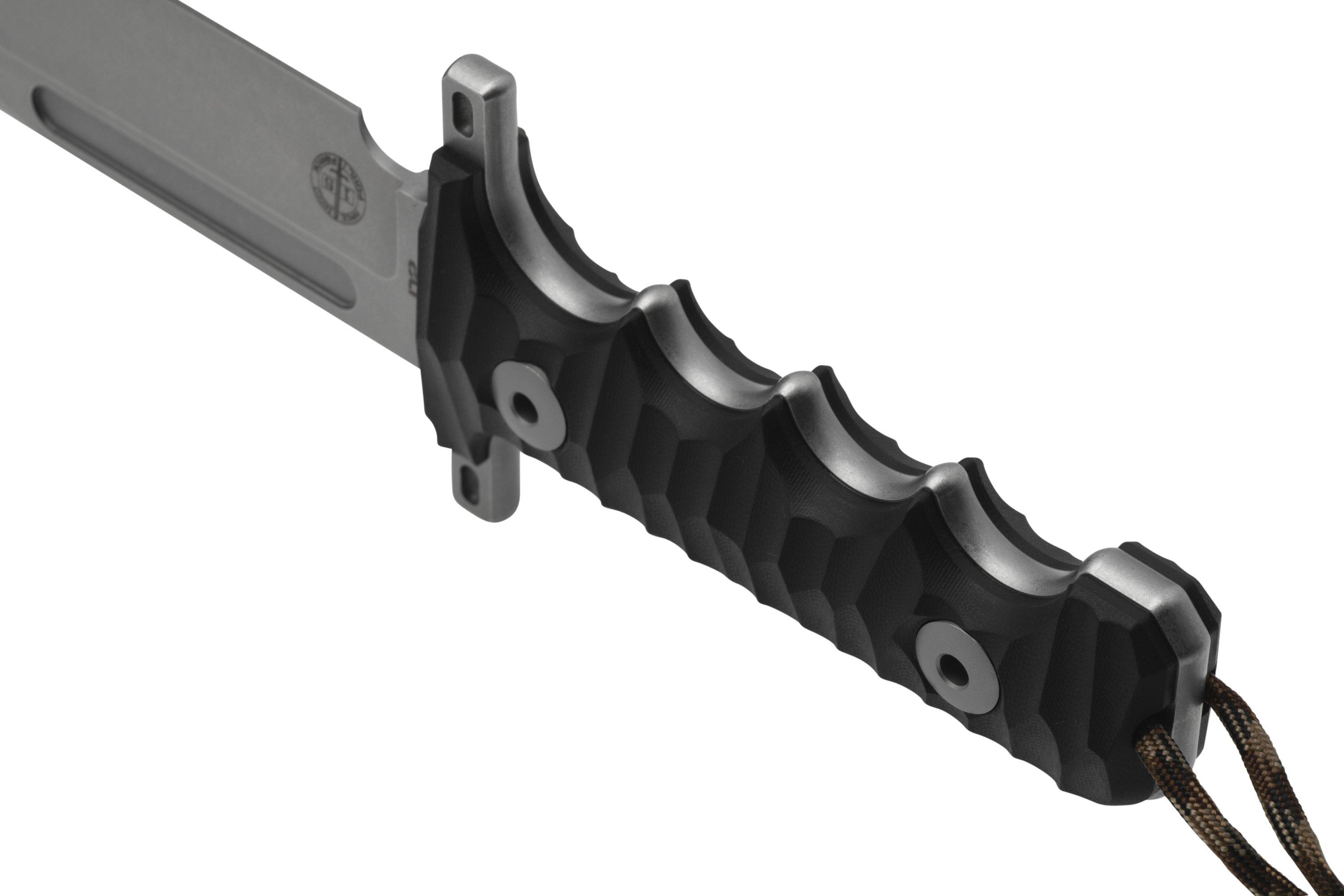 Pohl Force Quebec Two, 2443 Stonewashed, fixed knife | Advantageously ...