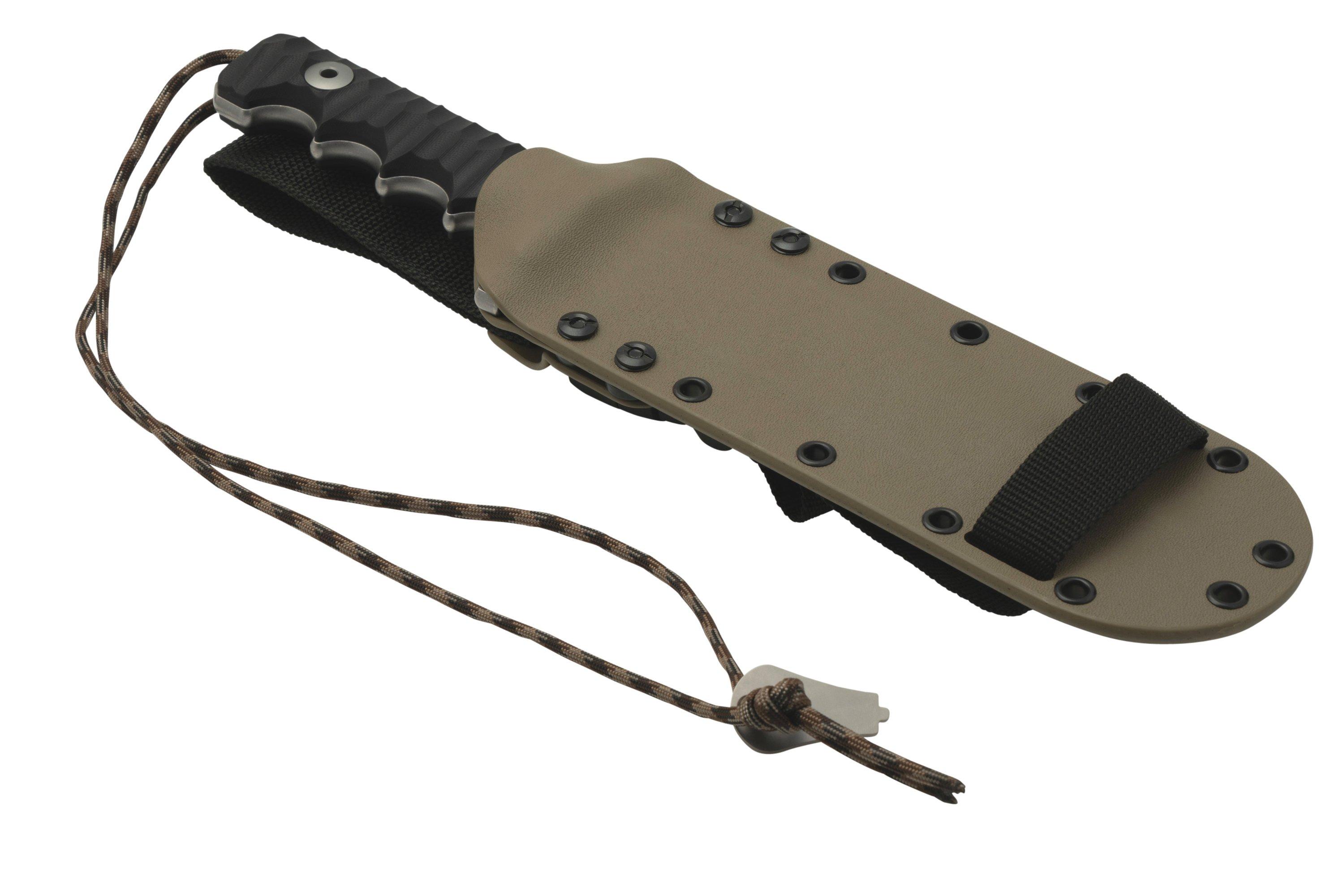 Pohl Force Quebec Two, 2443 Stonewashed, couteau fixe | Achetez à prix ...