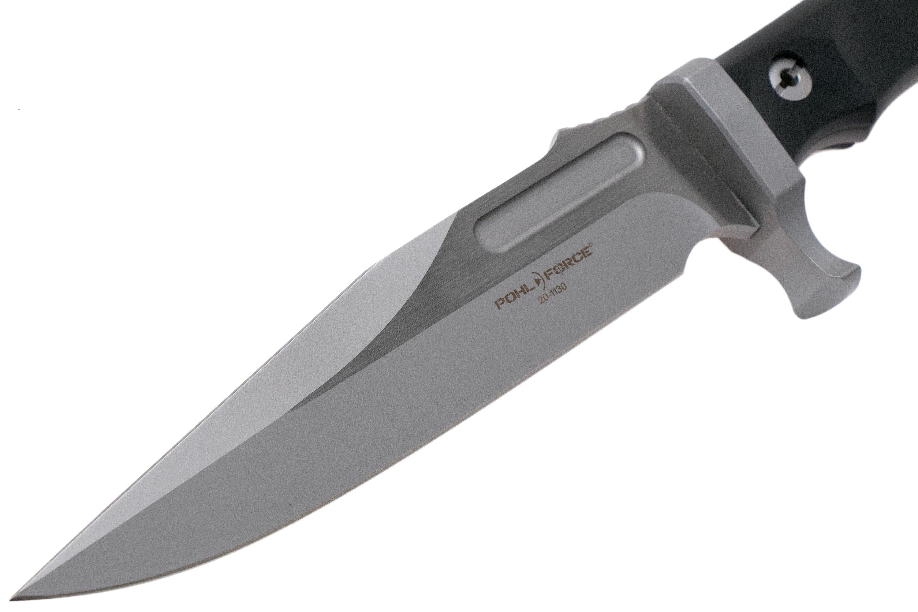 Pohl Force MK-8 Leather 5002 Last Blood CNC2 Edition Rambo knife ...