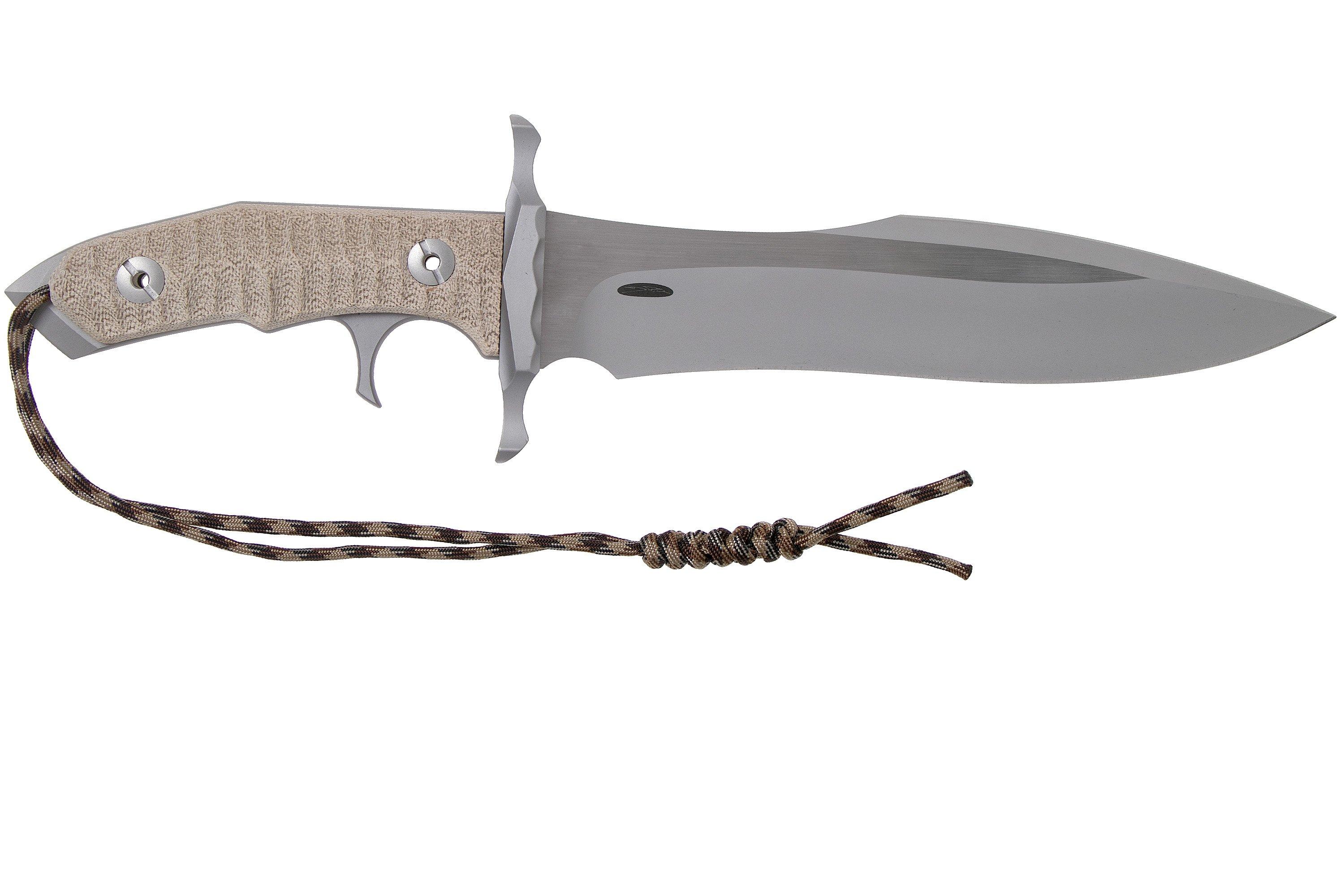 Pohl Force MK-9 Leather 5003 Last Blood CNC2 Edition Rambo couteau ...