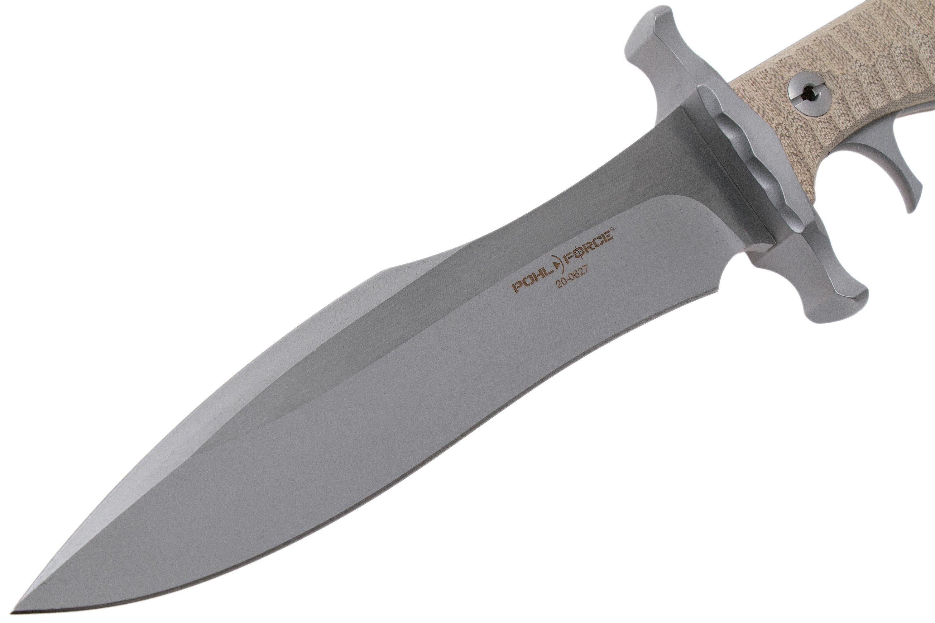 Pohl Force MK-9 Leather 5003 Last Blood CNC2 Edition Rambo mes, Dietmar ...