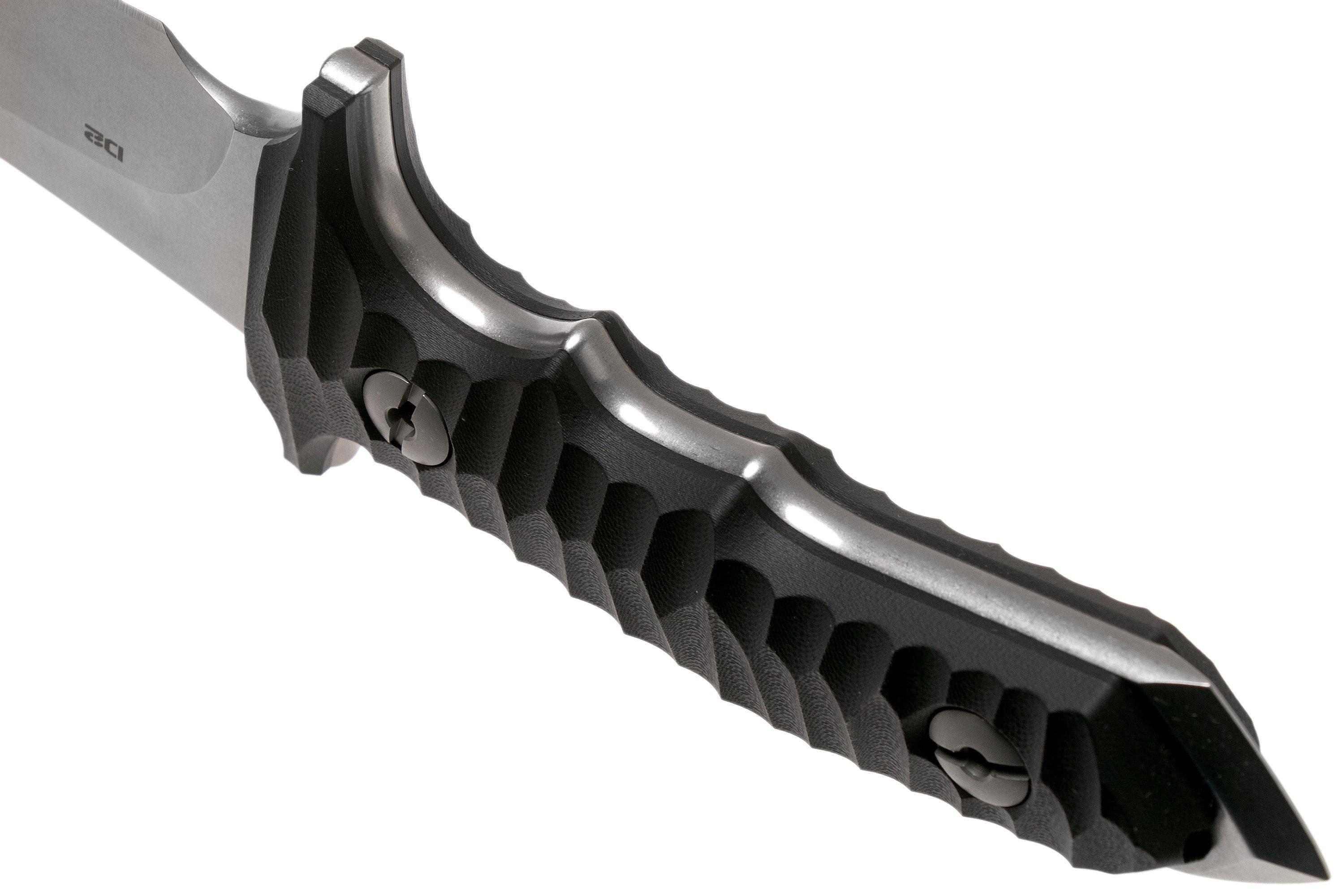 Pohl Force Tactical Nine Stonewashed 5005 survival knife, Dietmar Pohl ...