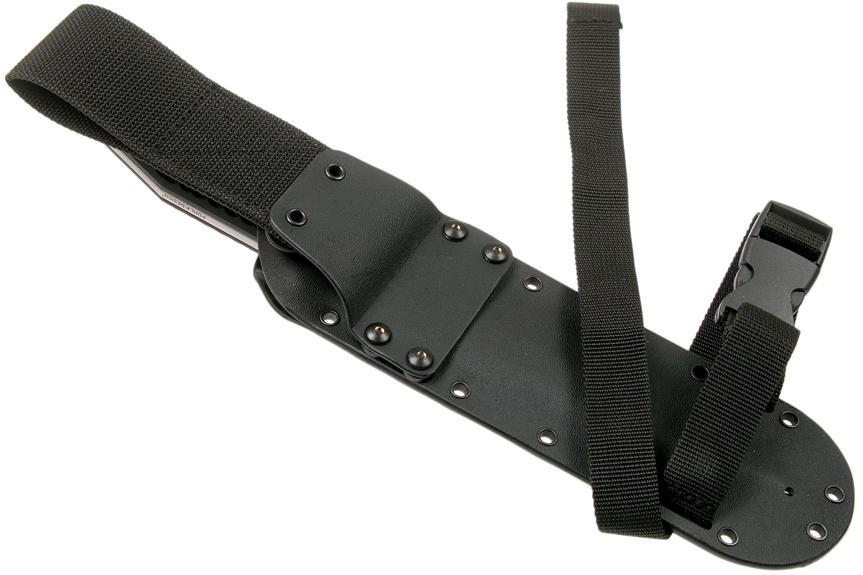 Pohl Force Tactical Nine Stonewashed 5005 Survivalmesser, Dietmar Pohl ...