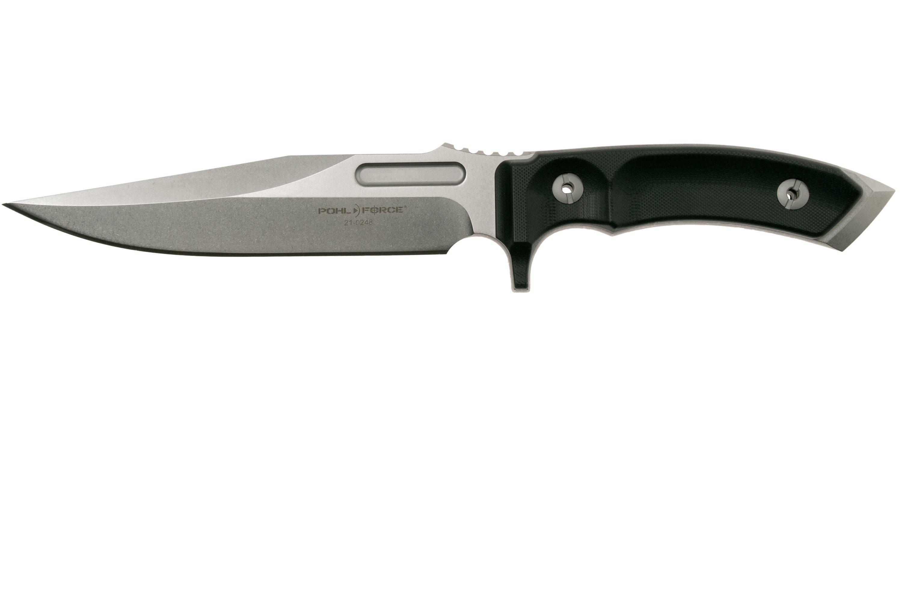 Pohl Force Tactical Eight Stonewashed FDE 5104 survival knife, Dietmar ...