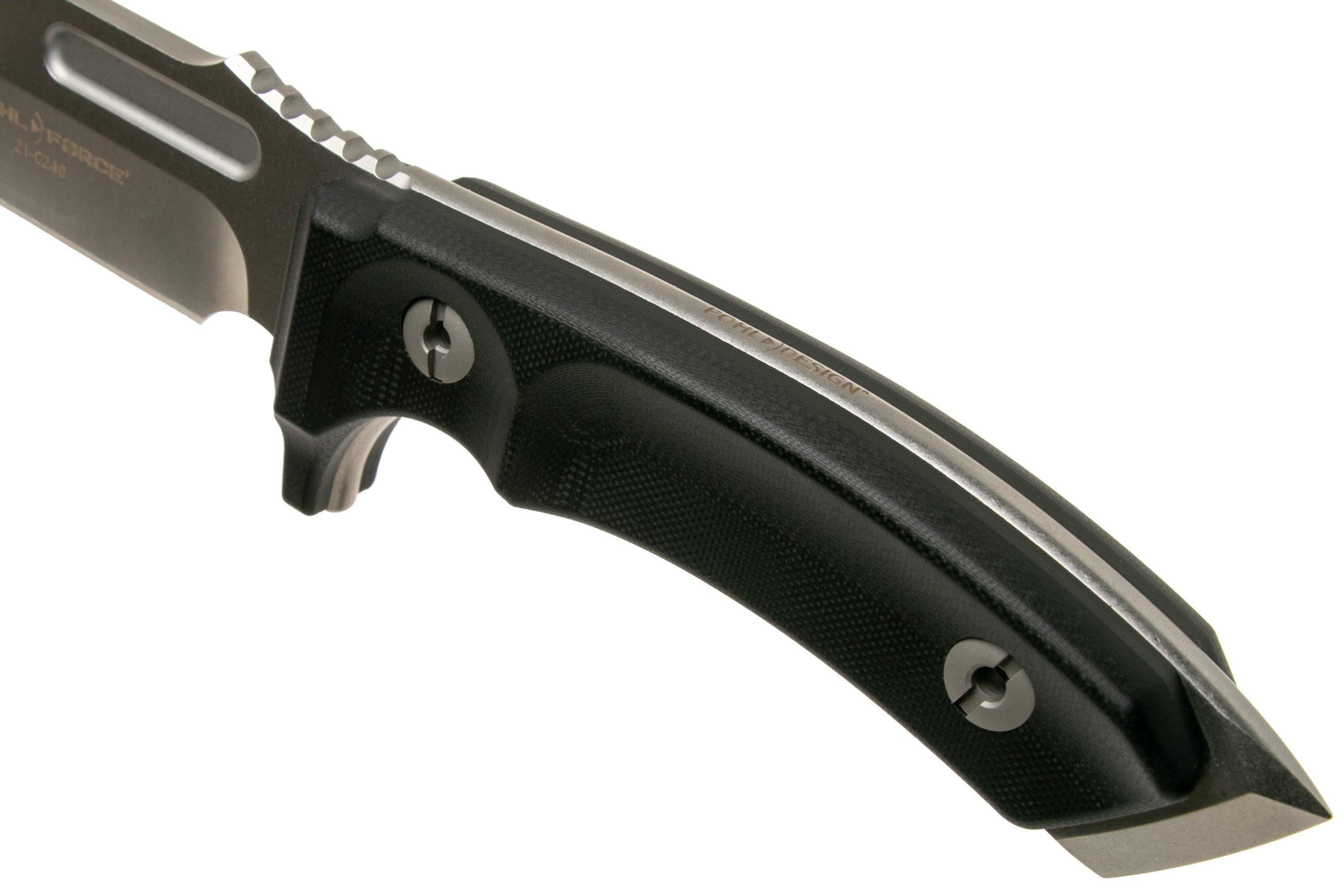 Pohl Force Tactical Eight Stonewashed FDE 5104 survival knife, Dietmar ...