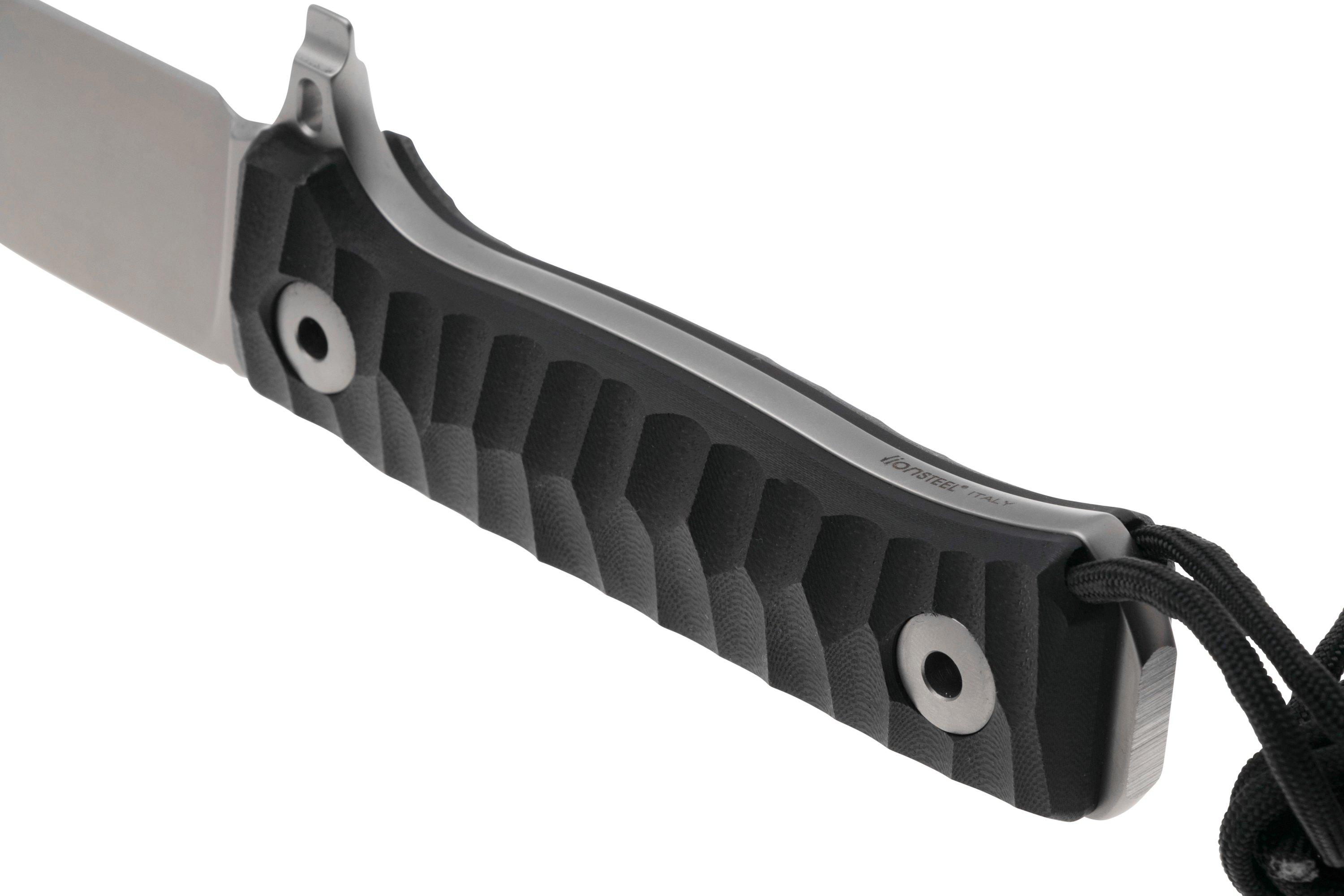 Pohl Force Prepper S.E.R.E. II, 5109, Niolox, Black G10, survival knife ...