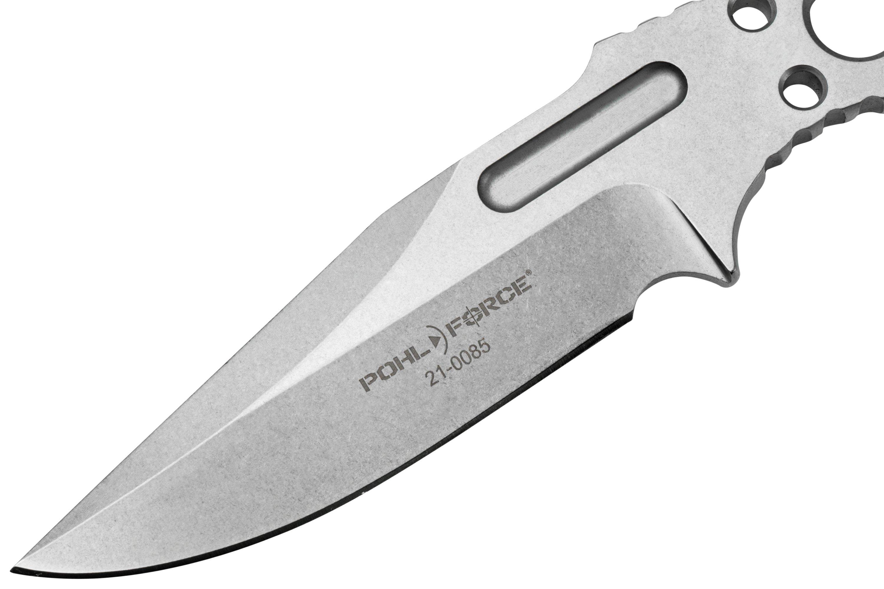 Pohl Force Charlie Two SW 6001, fixed knife | Advantageously shopping ...