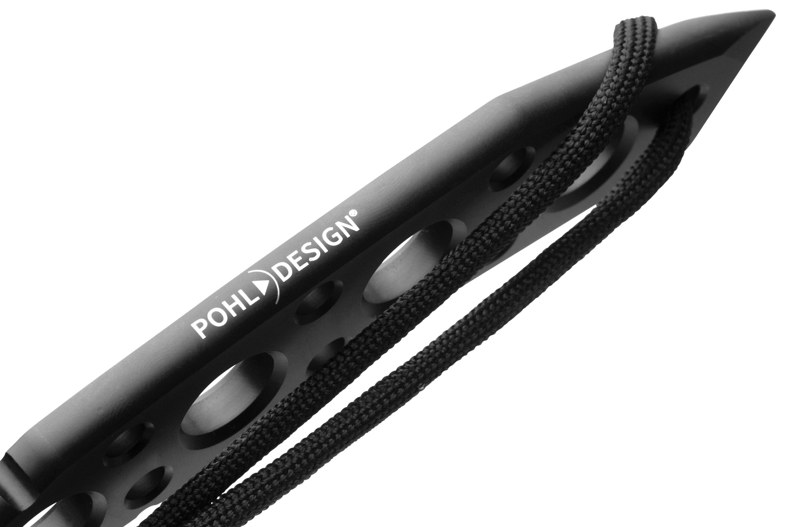 Pohl Force Charlie Three BK 6012, fixed knife | Advantageously shopping ...