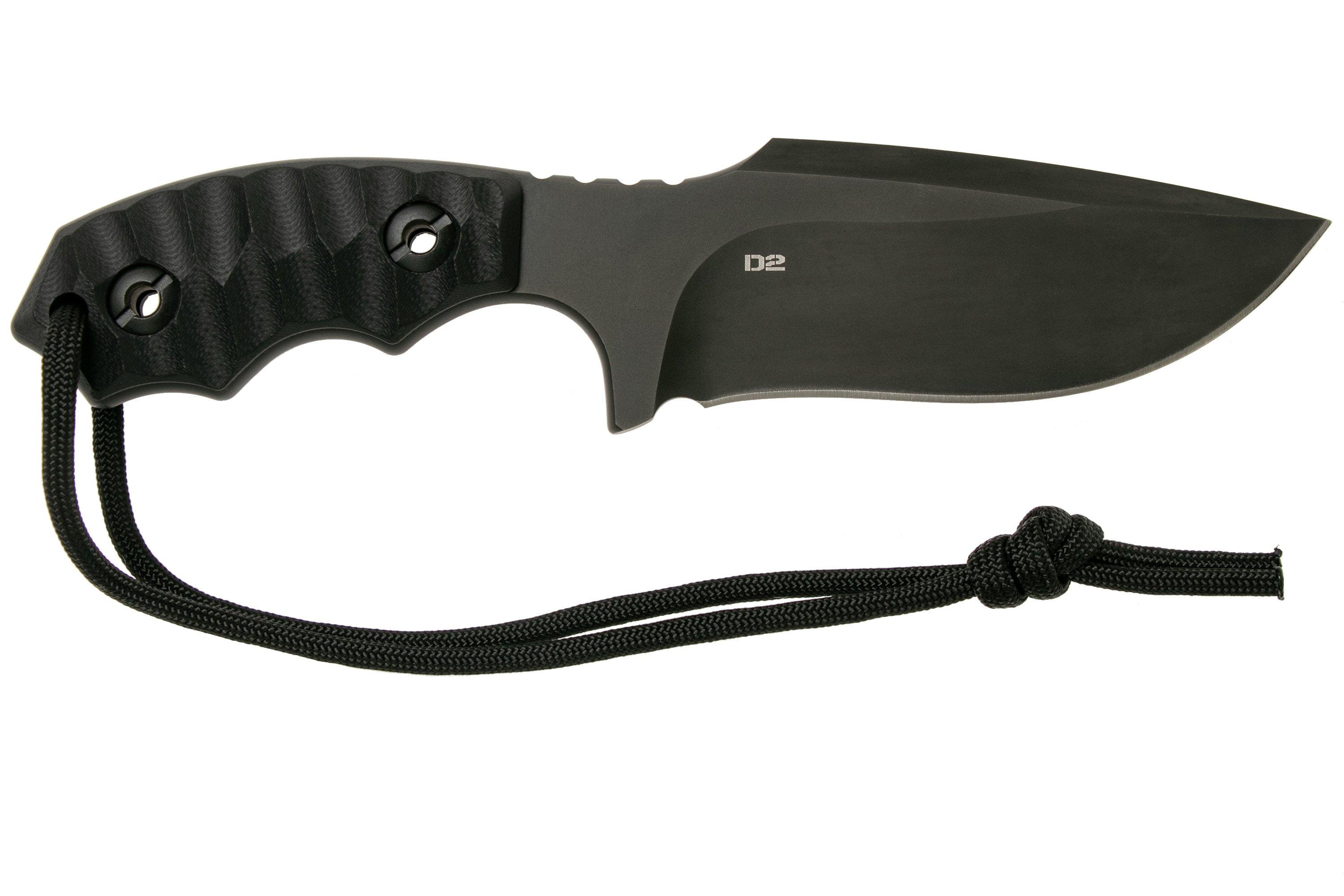Pohl Force Compact Two Black 6032 fixed knife, Dietmar Pohl design ...