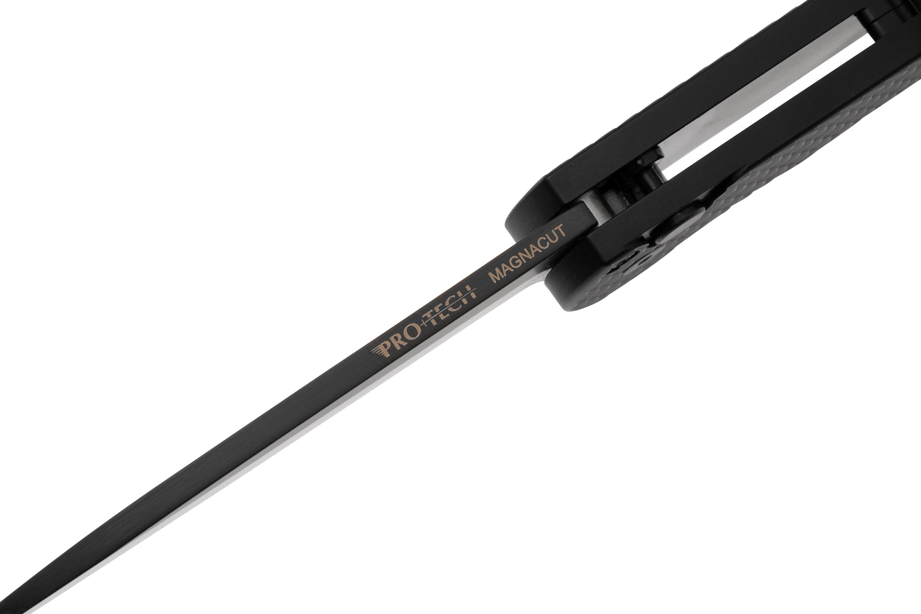 Pro-Tech Malibu 5336 Dragon Scale, Black DLC MagnaCut Wharncliffe ...