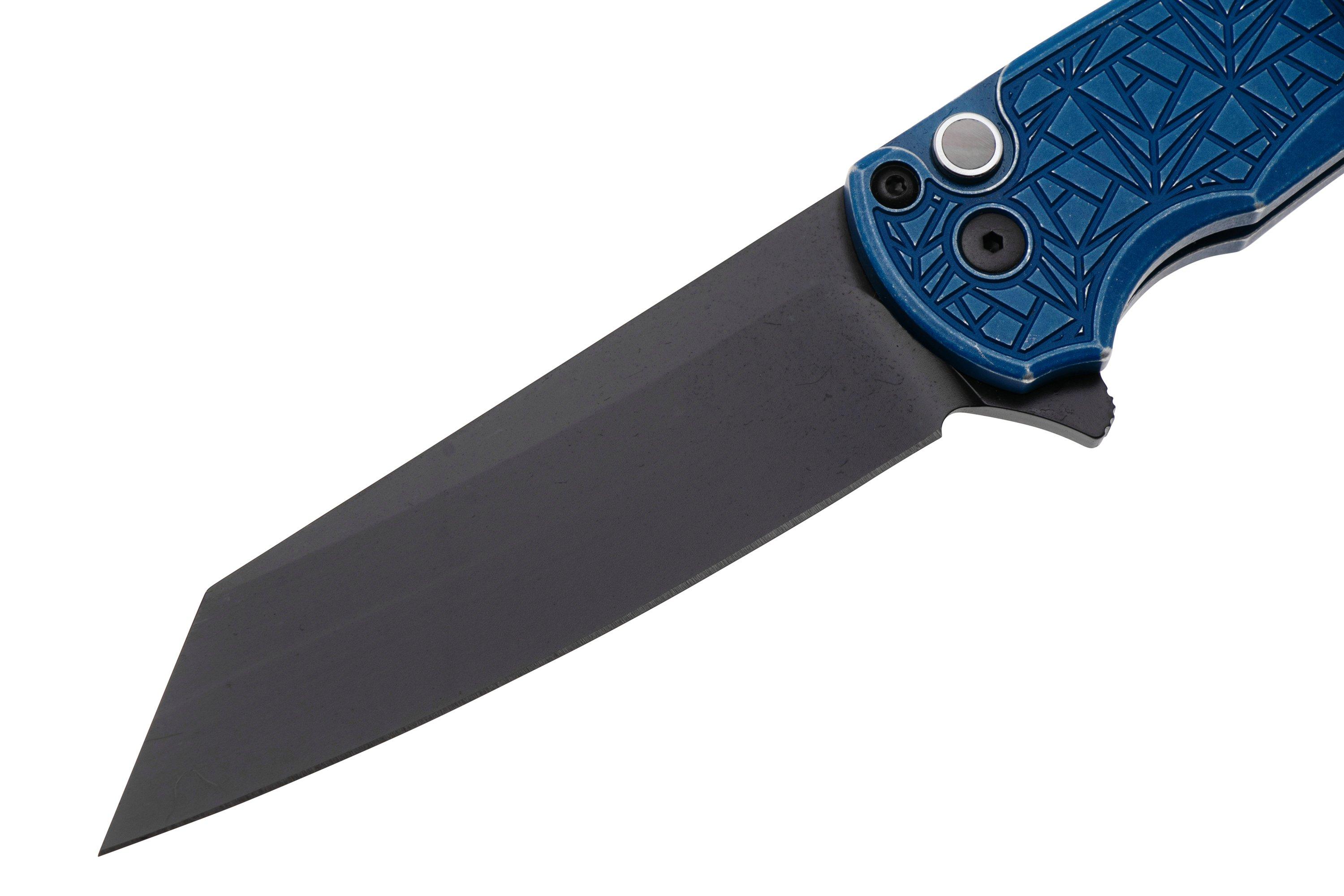 Pro-Tech Malibu 5406-BW-BL-NEXUS, DLC CPM MagnaCut, Reverse Tanto ...