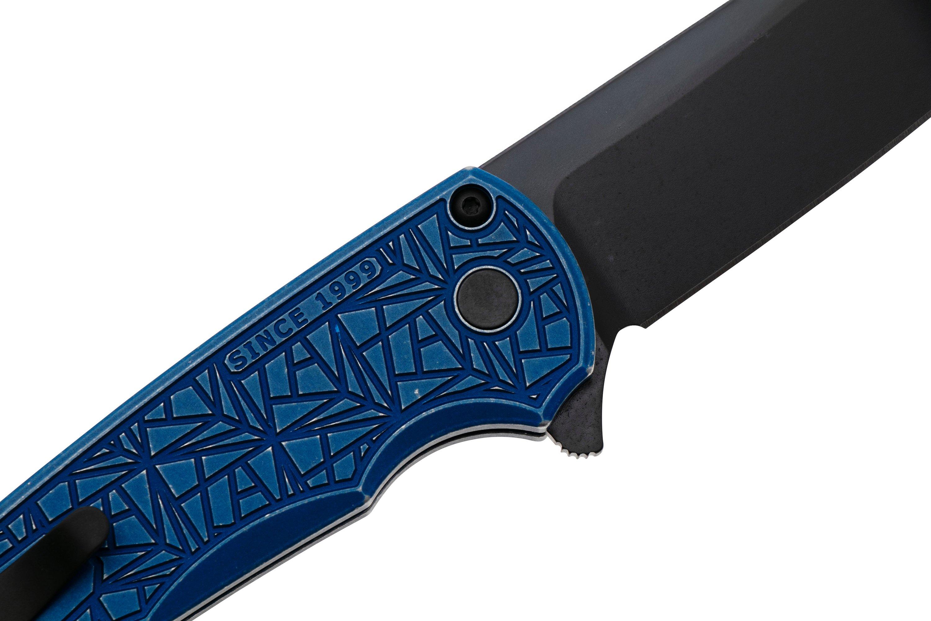 Pro-Tech Malibu 5406-BW-BL-NEXUS, DLC CPM MagnaCut, Reverse Tanto ...