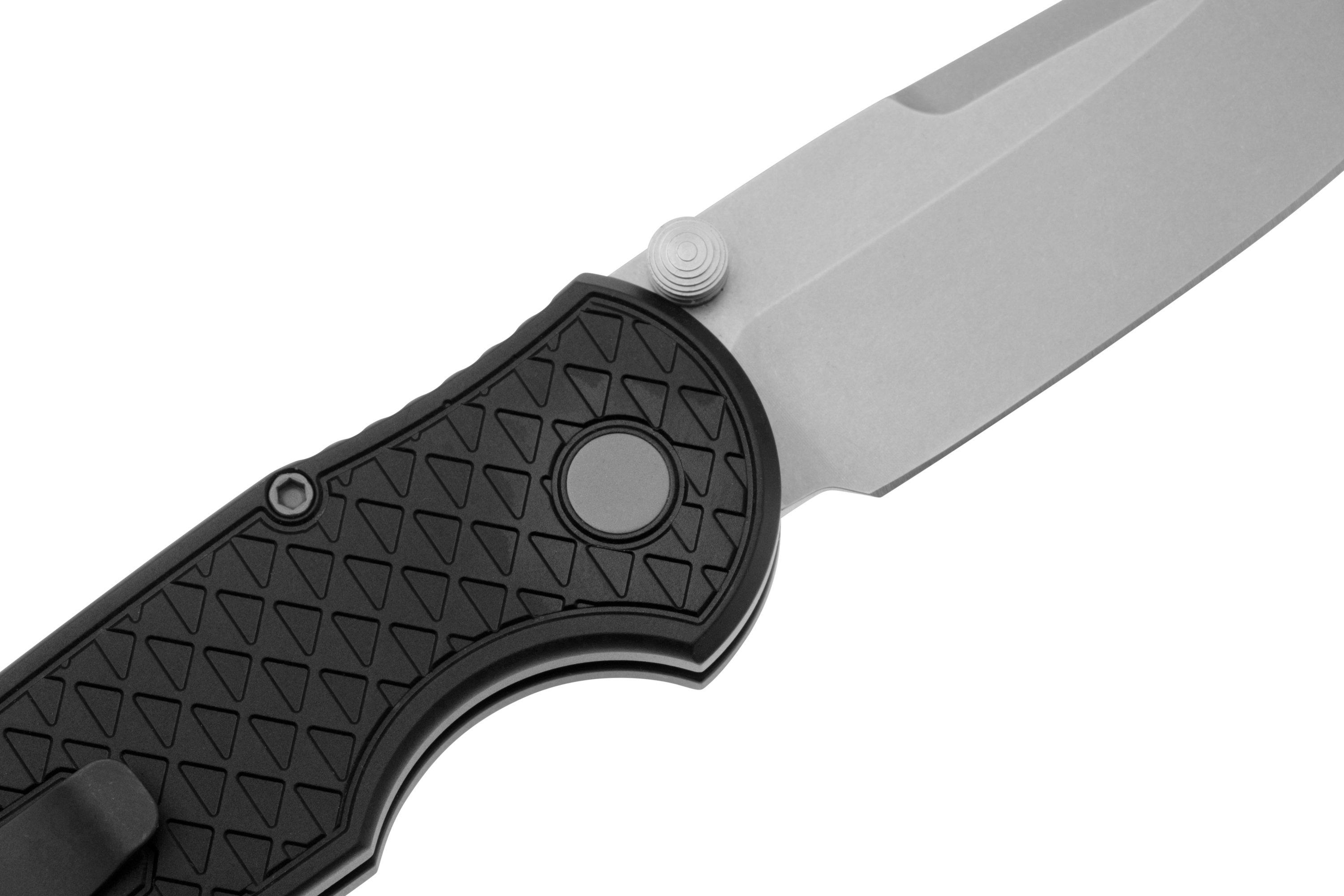 Pro-Tech TR-3 Integrity INT105, Stonewashed S35VN, Relic Textured Black ...