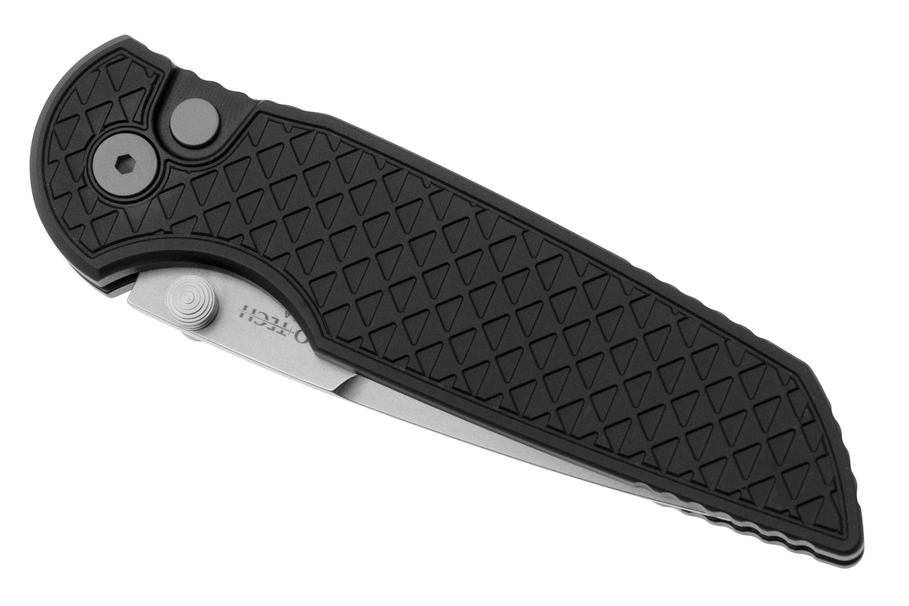 Pro-Tech TR-3 Integrity INT105, Stonewashed S35VN, Relic Textured Black ...