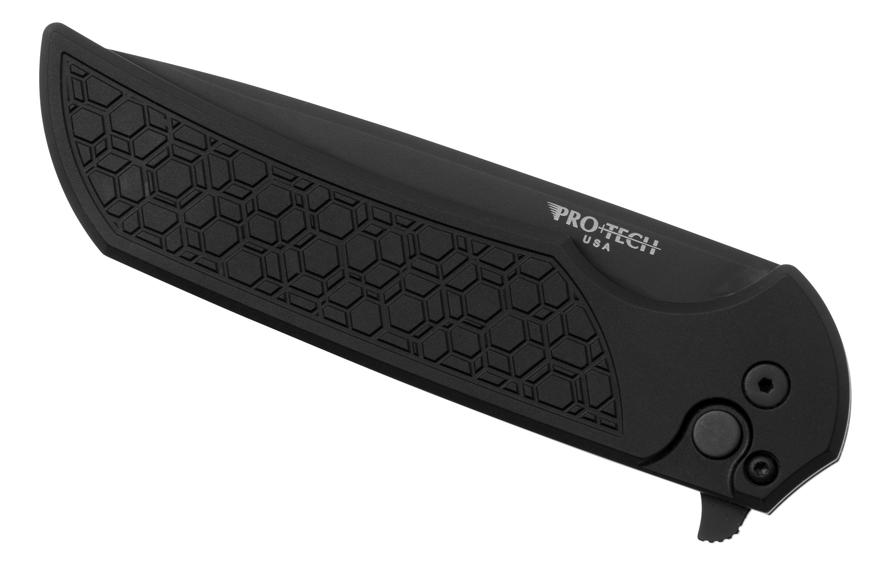 Pro-Tech Mordax MX106-GRIDLOCK, Black DLC MagnaCut, Textured Black ...