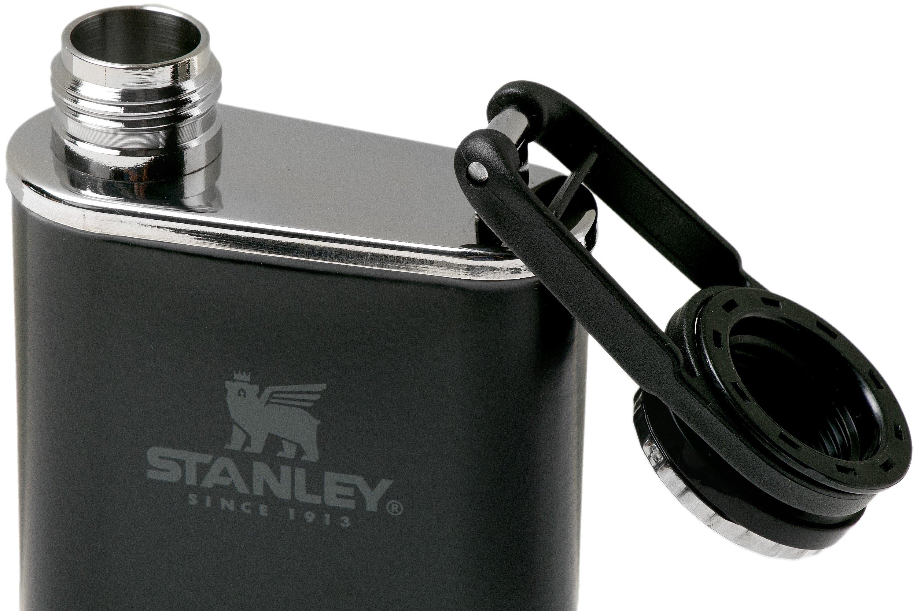 Stanley PMI The Easy Fill Wide Mouth flask 230 ml - Matt Black ...