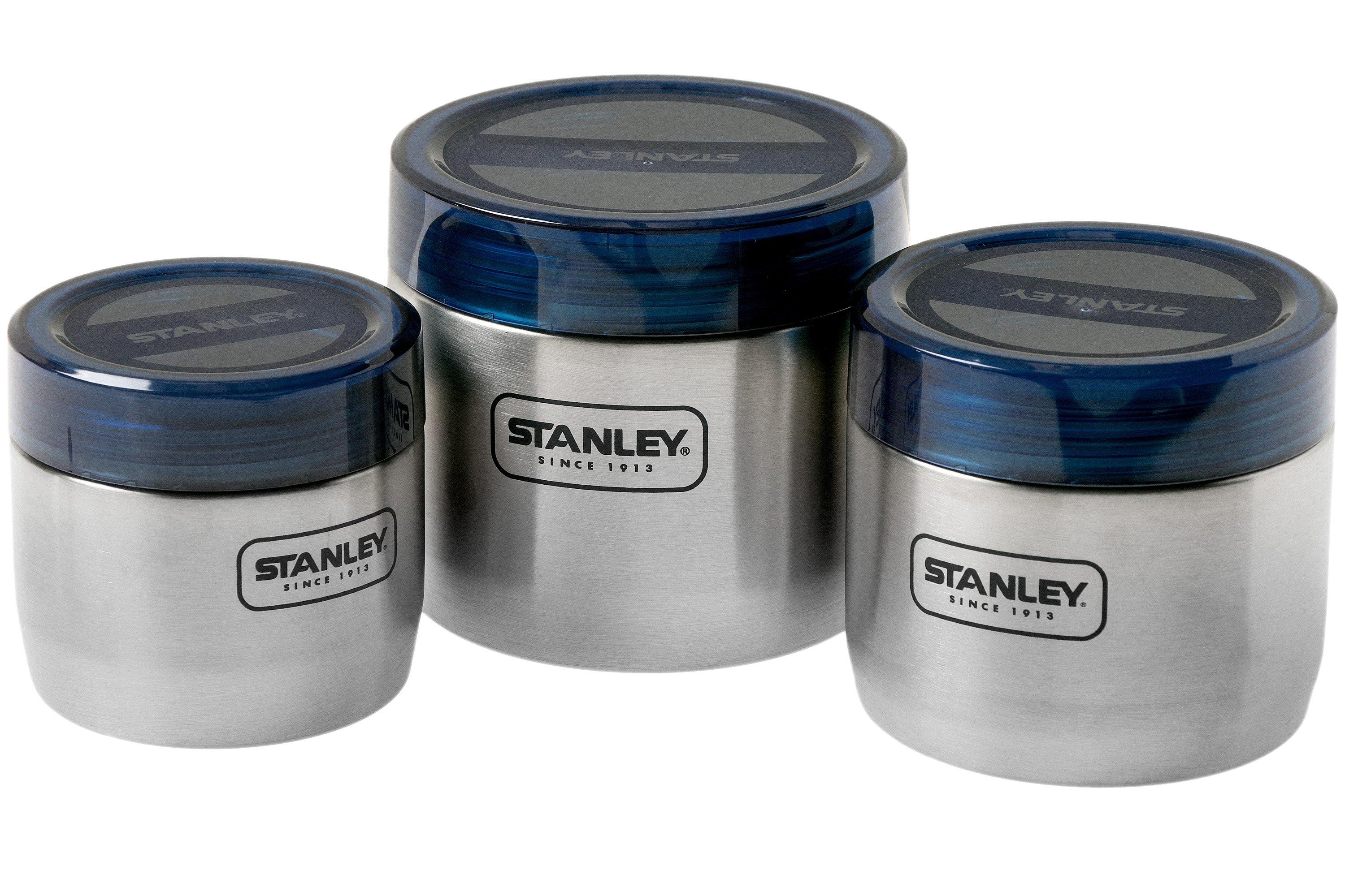 Stanley Nesting Steel Canisters stainless steel bowl set 3-piece ... Stanley Nesting Steel Canisters stainless steel bowl set 3-piece ...