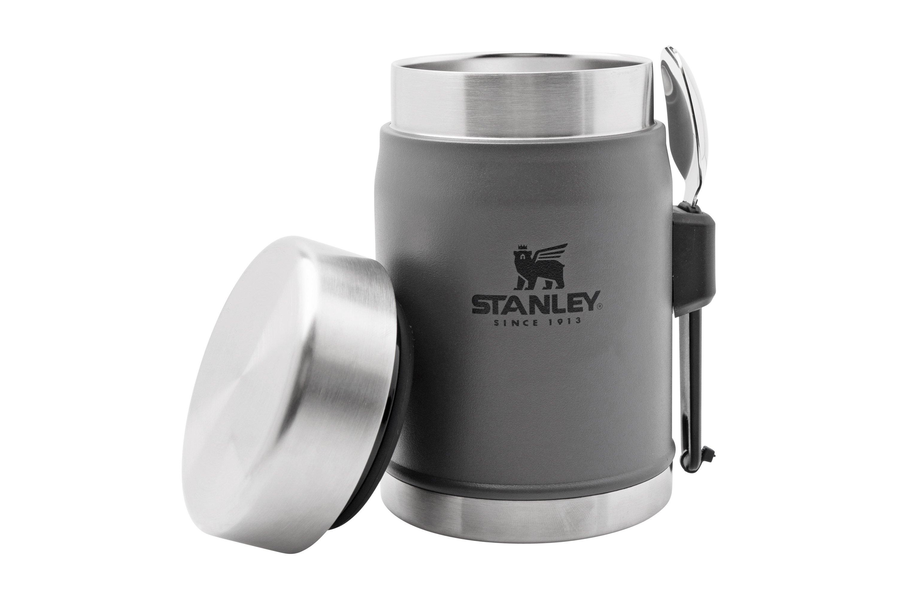 Stanley The Legendary Classic Food Jar 400 mL, Charcoal, lunch box ...