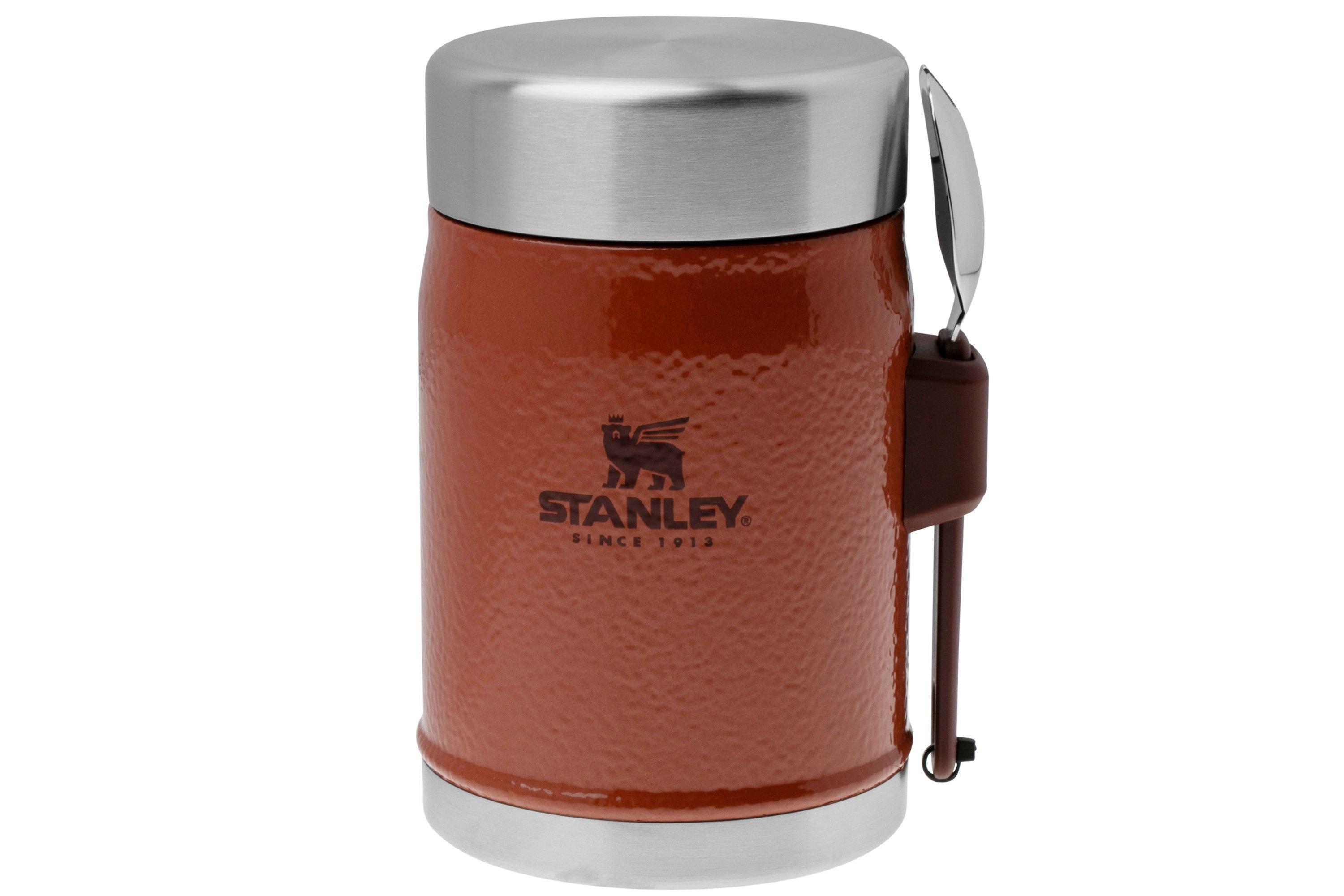 Stanley The Legendary Classic Food Jar 400 ml, Hammertone Clay, lunch ...