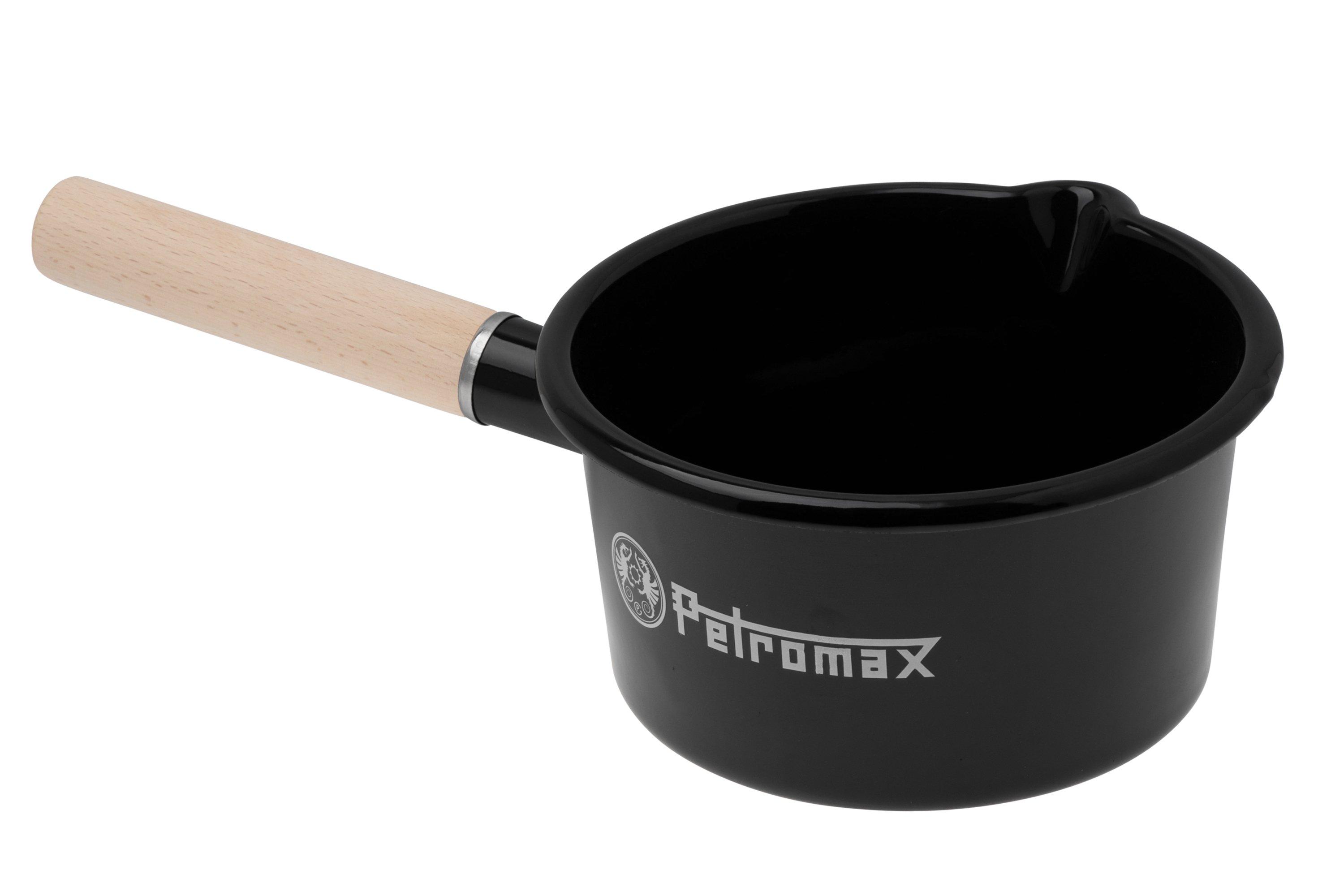 Petromax enamel saucepan PX-PANEN1-S black, 1 L | Advantageously ...