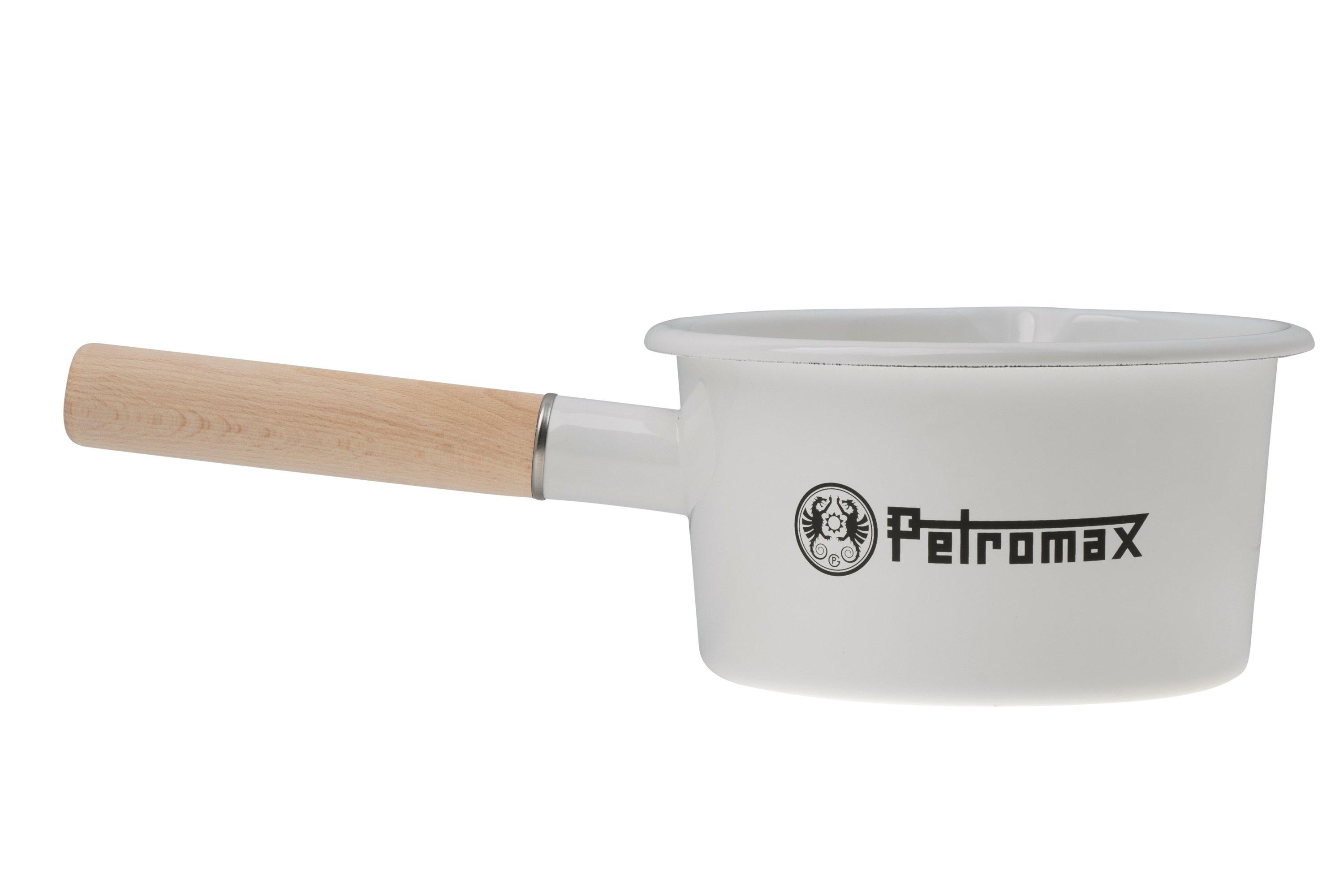 Petromax enamel saucepan PX-PANEN1-W white, 1 L | Advantageously ...