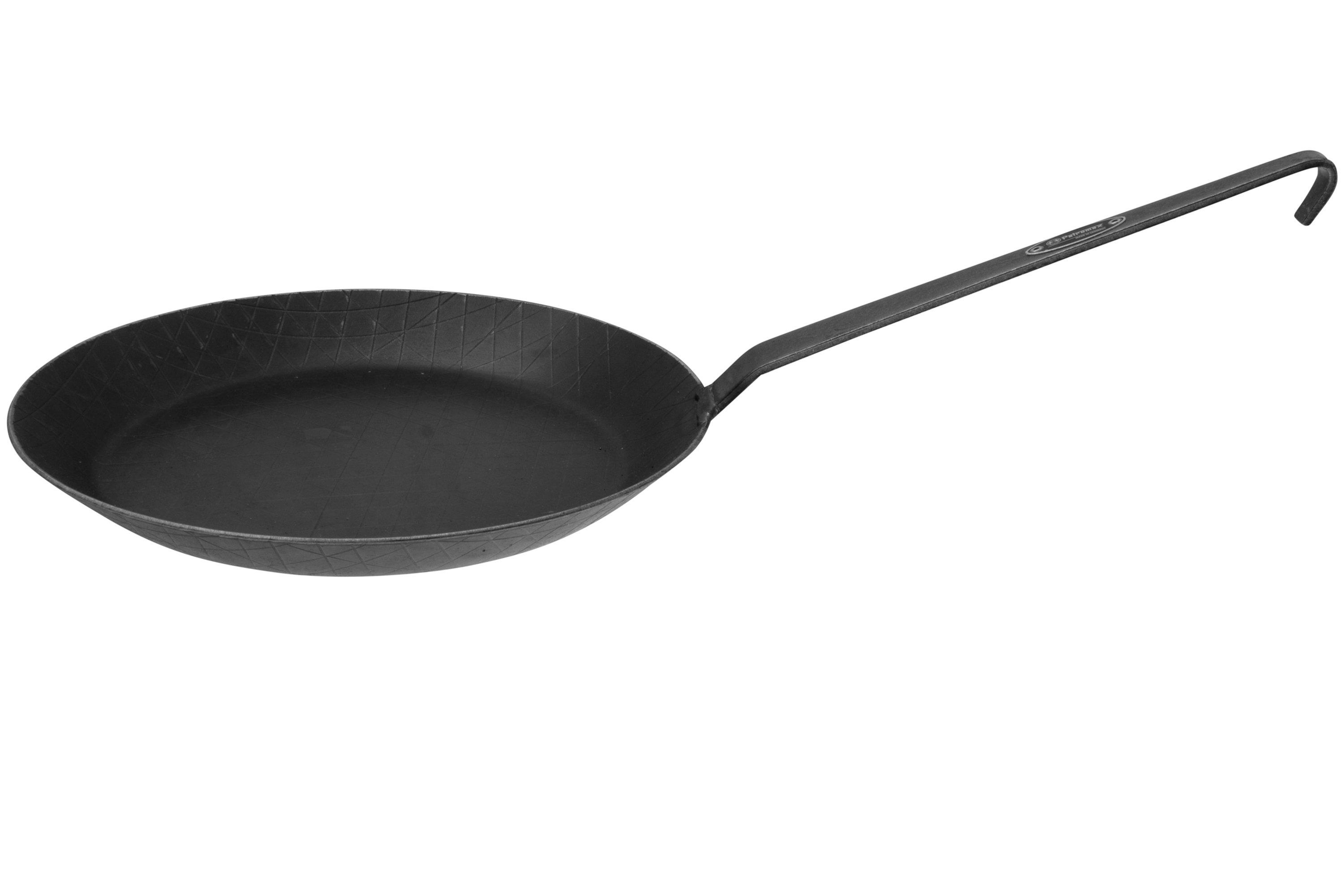 Petromax Wrought Iron Pan SP28, sartén de hierro forjado, 28 cm ...