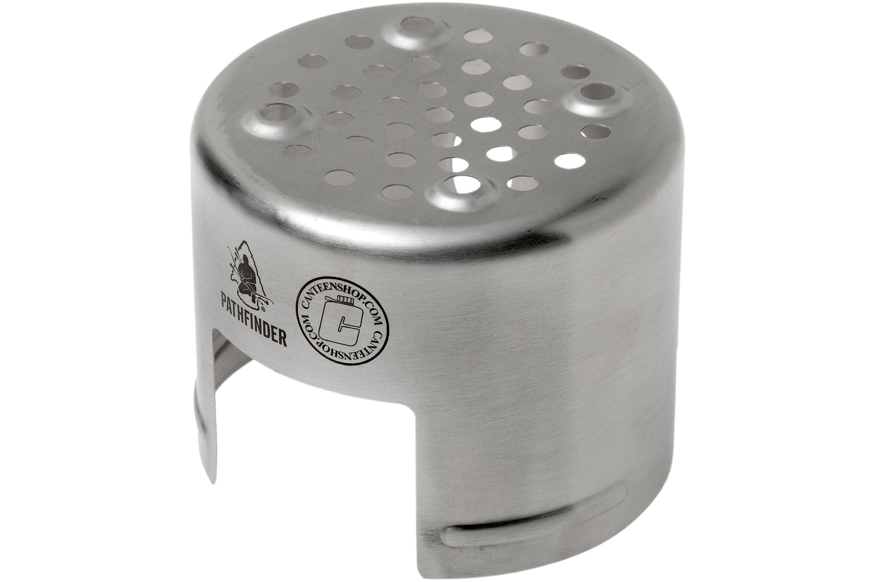 Pathfinder Bottle Stove, stainless steel | Advantageously shopping at ...