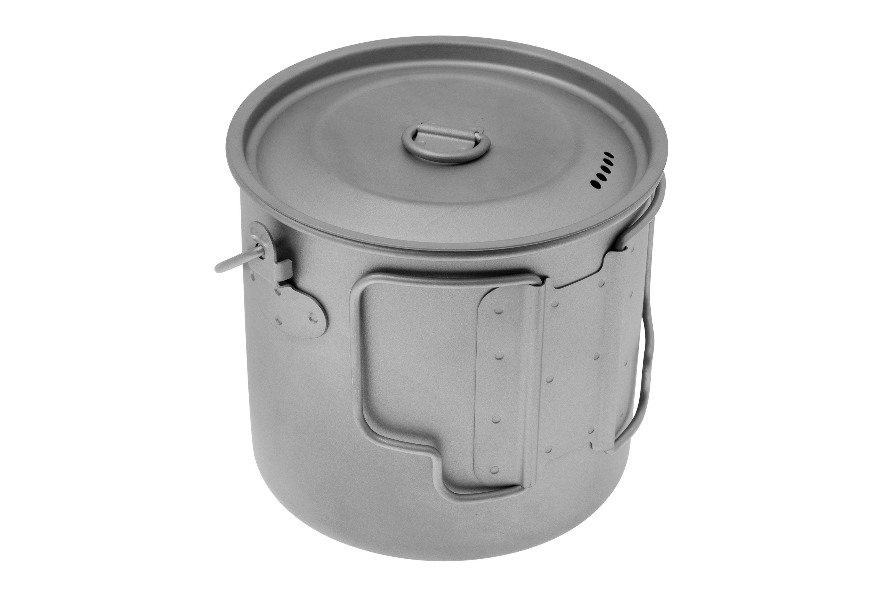 Pathfinder PTH201 Titanium Bush Pot 1100ml, pot de cuisson avec ...