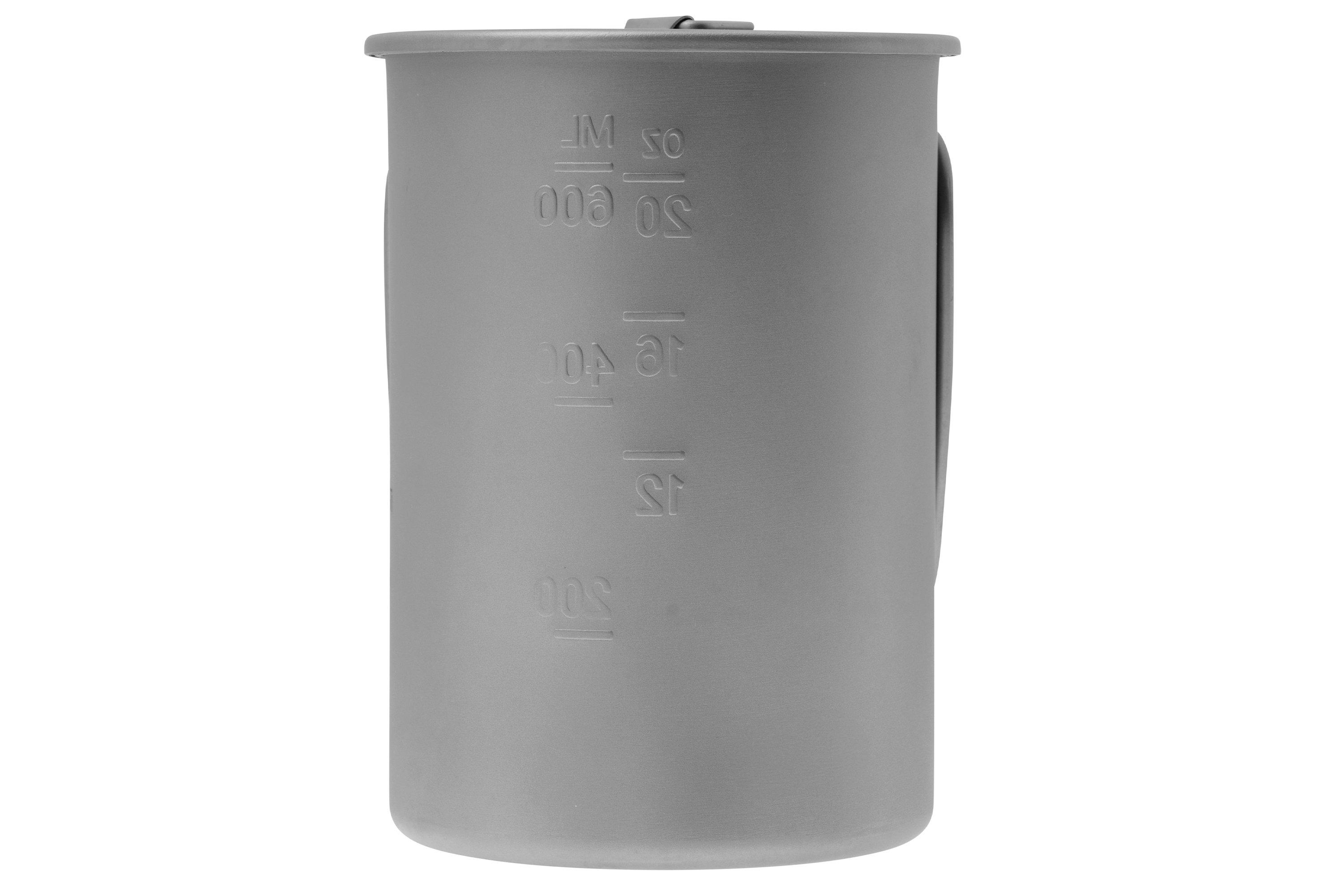 Pathfinder PTH202 Titanium Nesting Cup 600 ml, taza | Compras con ...