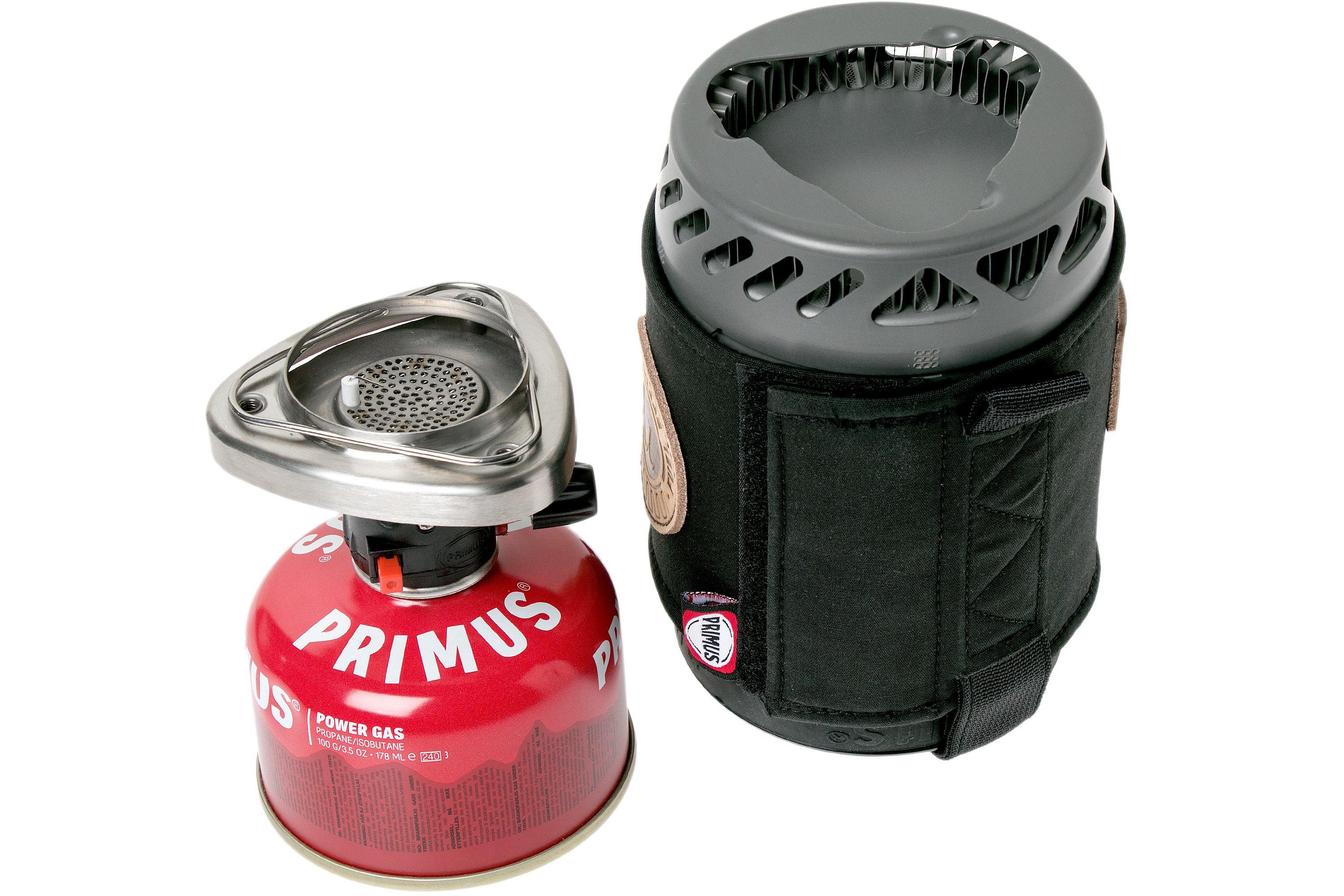 Primus ETA Lite+ Piezo storm cooker with gas stove and pan, black ...