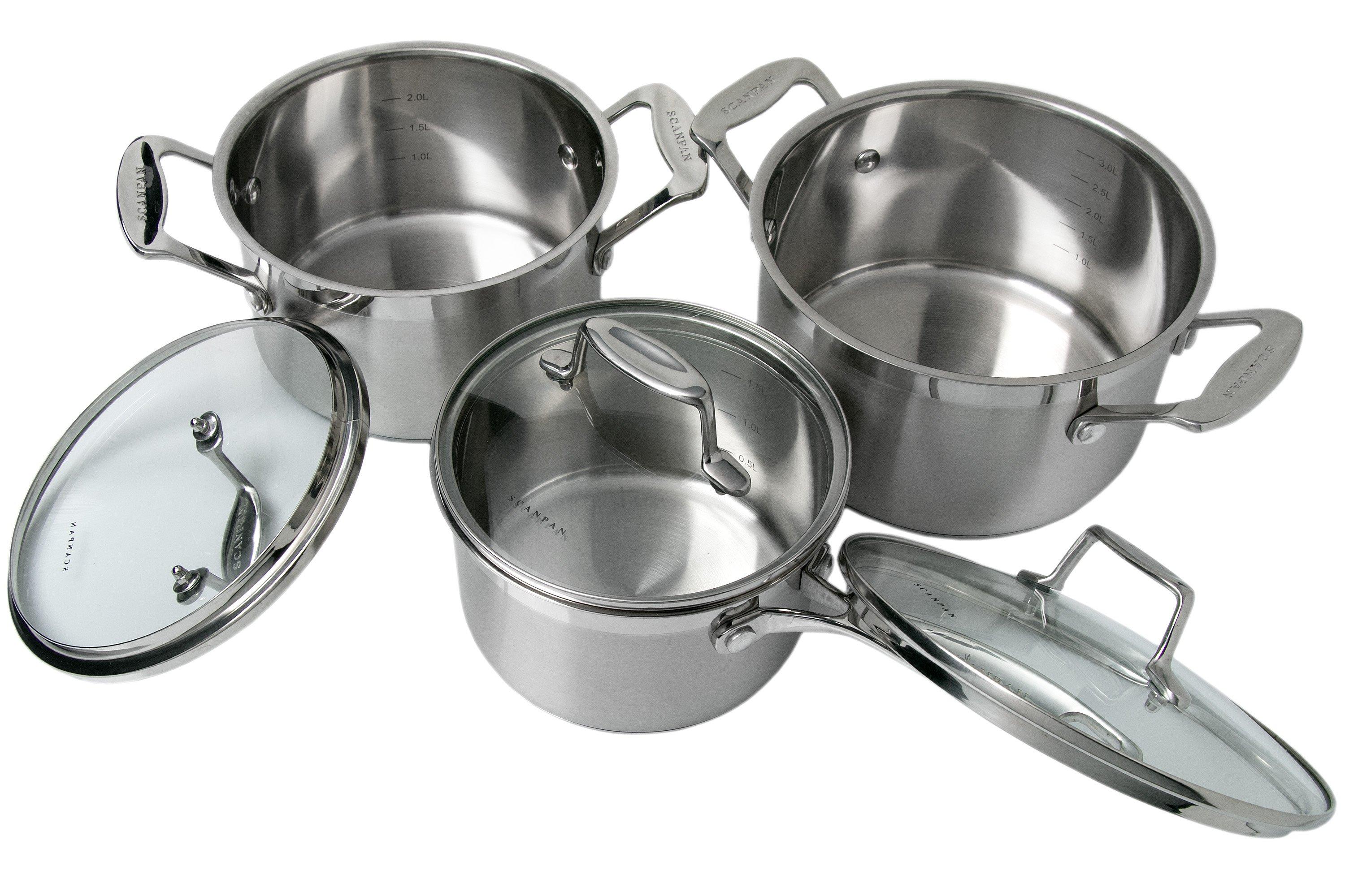 SCANPAN Impact three-piece pan set | Advantageously shopping at ...