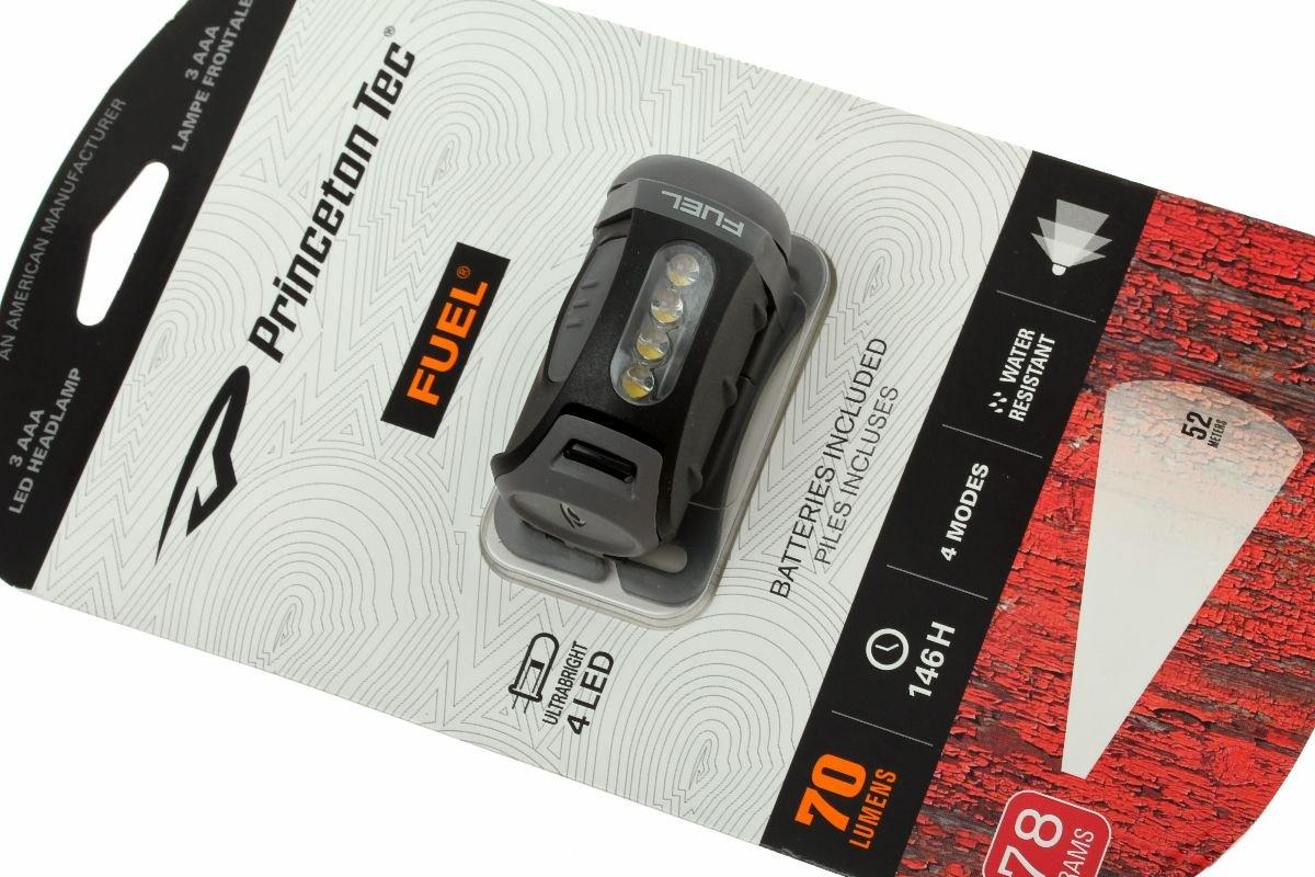 Princeton Tec Fuel, black | Advantageously shopping at Knivesandtools.com