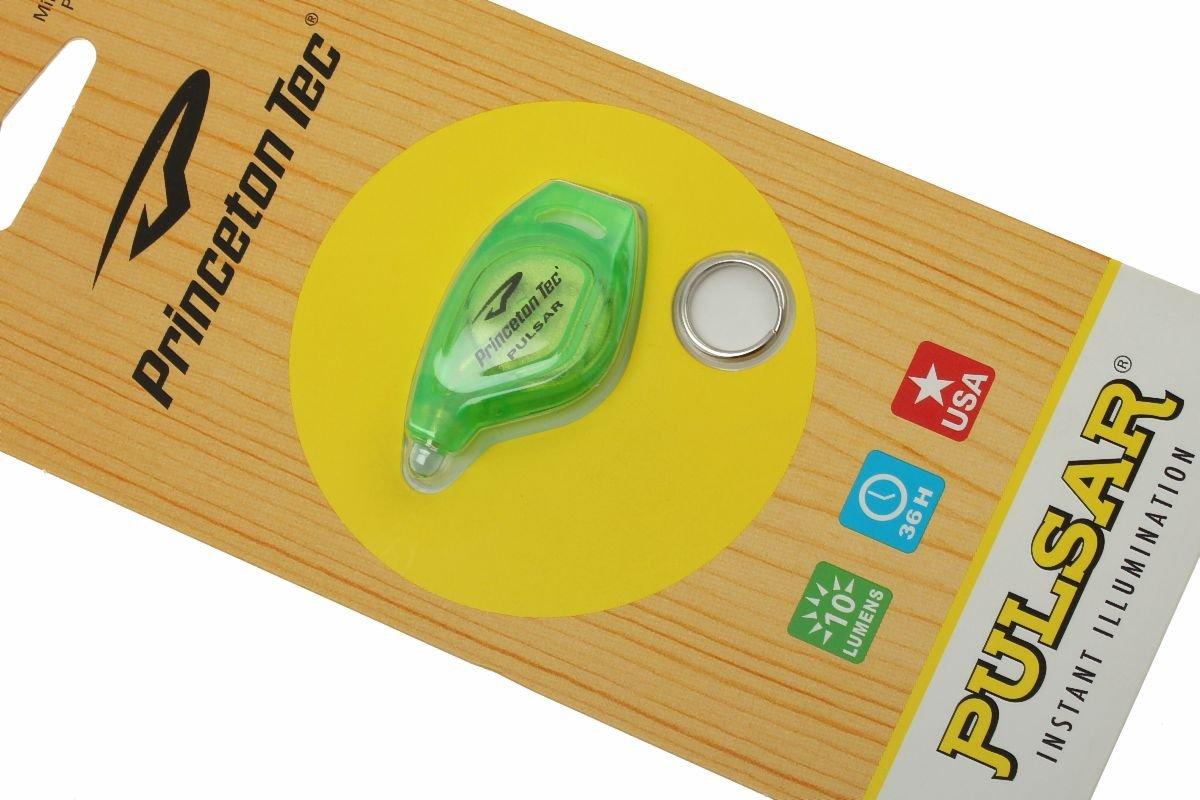Princeton Tec Pulsar, keychain light, neon yellow | Advantageously ...