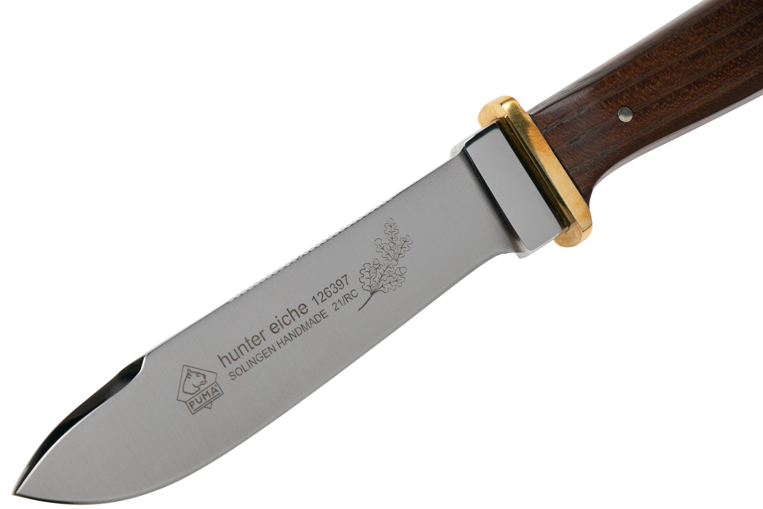 PUMA Hunter Eiche, oak wood 126397 hunting knife | Advantageously ...