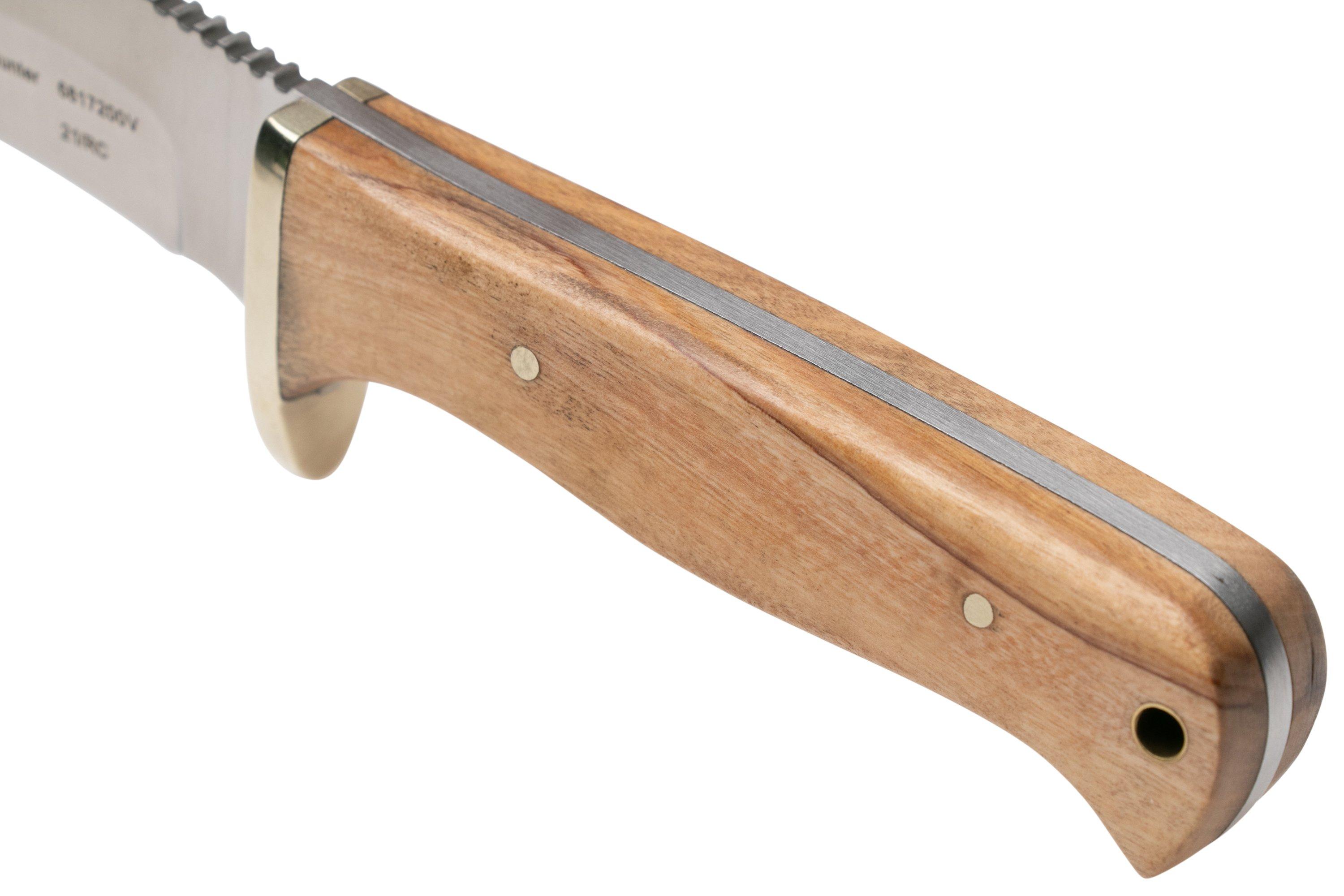 PUMA SGB Buffalo Hunter, Olive Wood 6817200V hunting knife ...