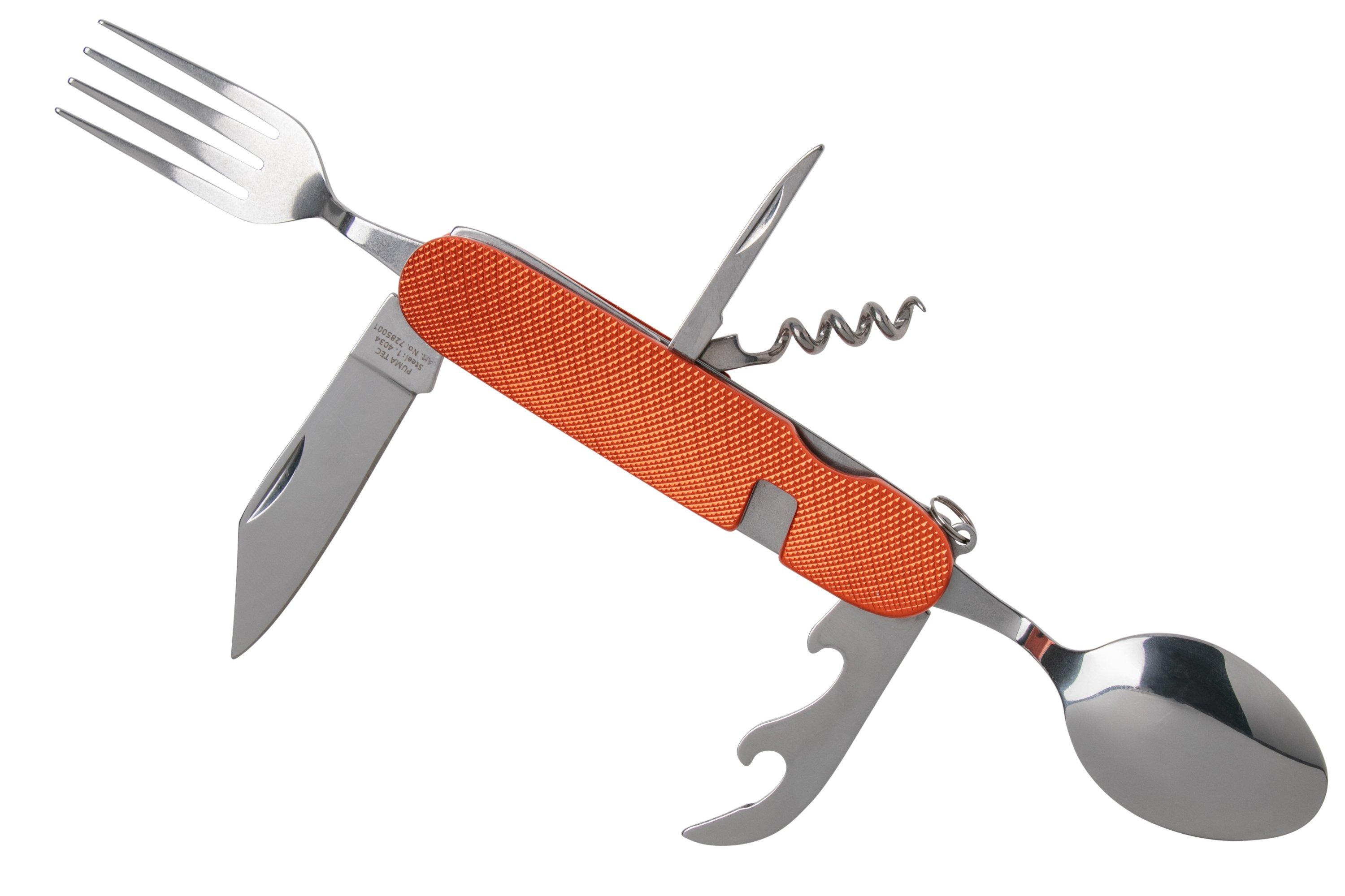 PUMA TEC Camping Tool Orange 7285001, Swiss pocket knife ...