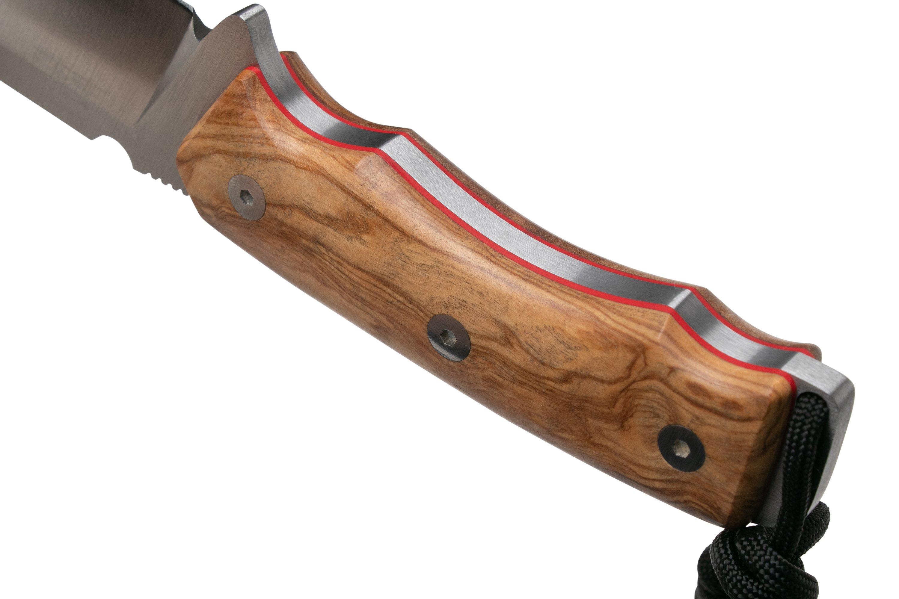 PUMA IP Savage Olive, 827107 fixed knife | Advantageously shopping at ...