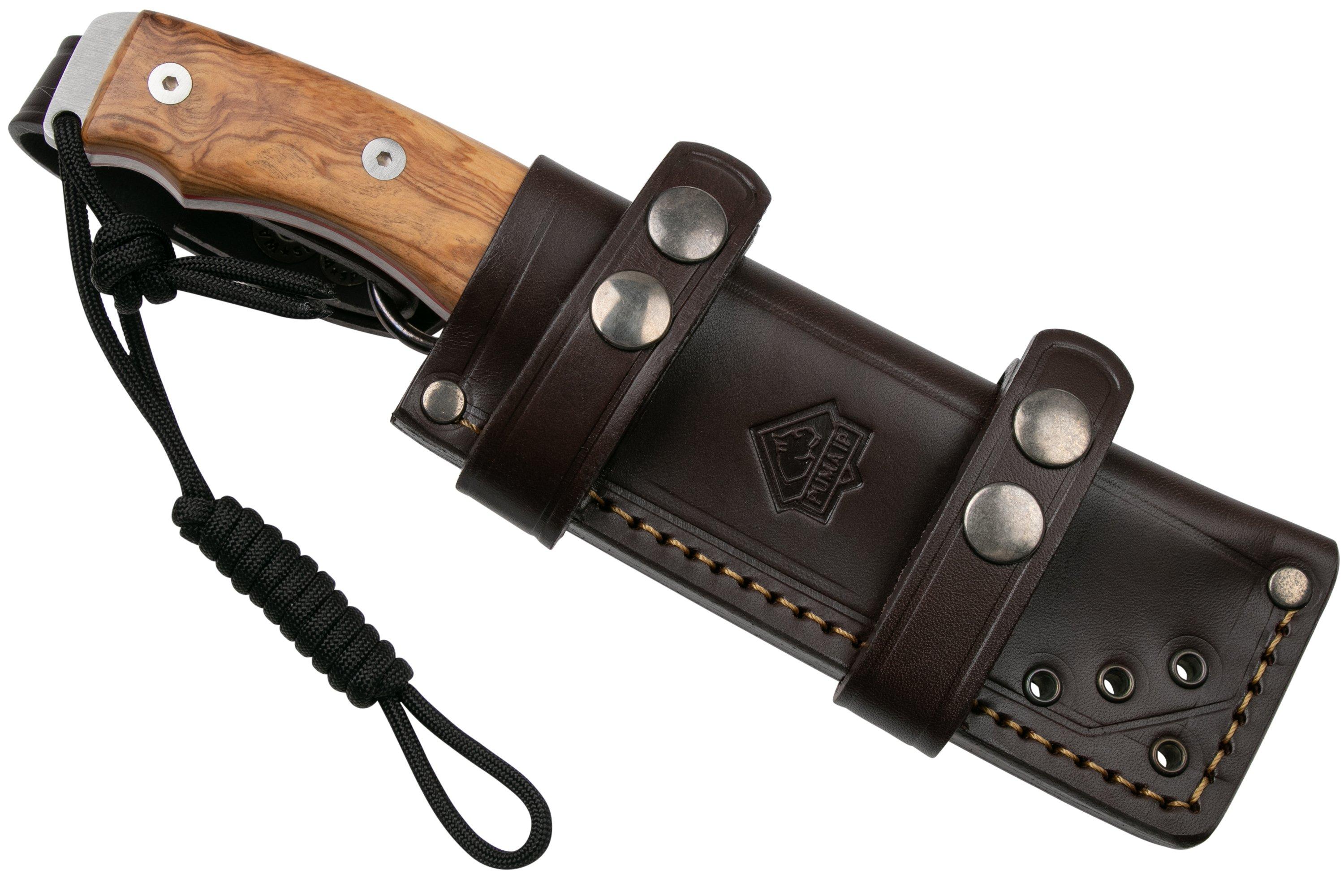 PUMA IP Savage Olive, 827107 fixed knife | Advantageously shopping at ...