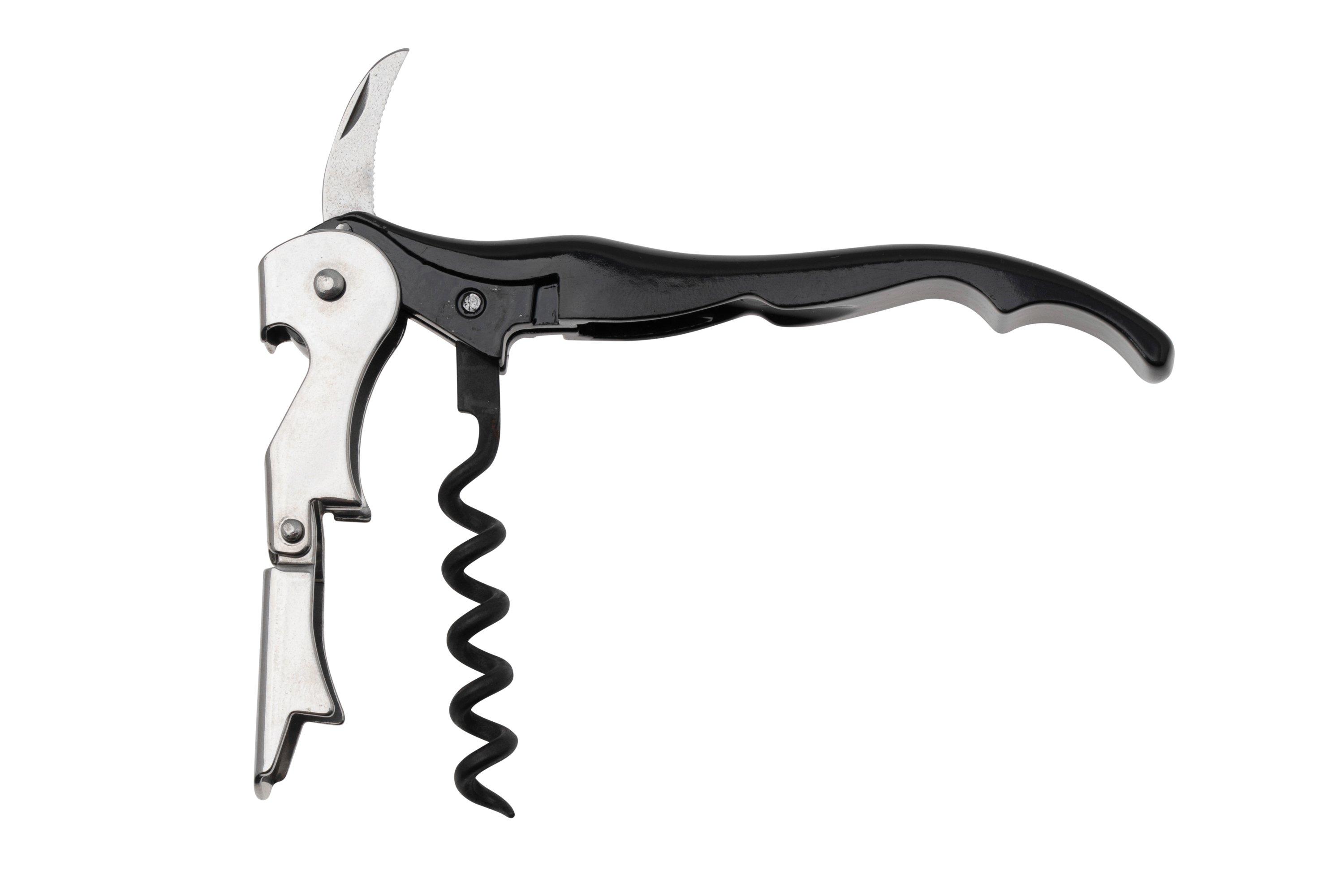 Pulltex Pulltap's Colour 109-131-00 Black, waiter's corkscrew | Advantageously shopping at ...