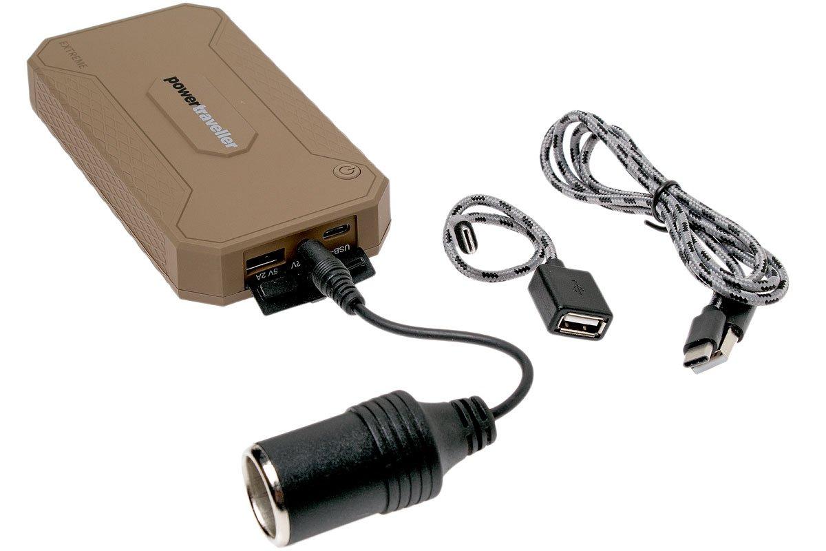 Powertraveller Tactical Extreme solar charger and power bank 12.000mAh ...