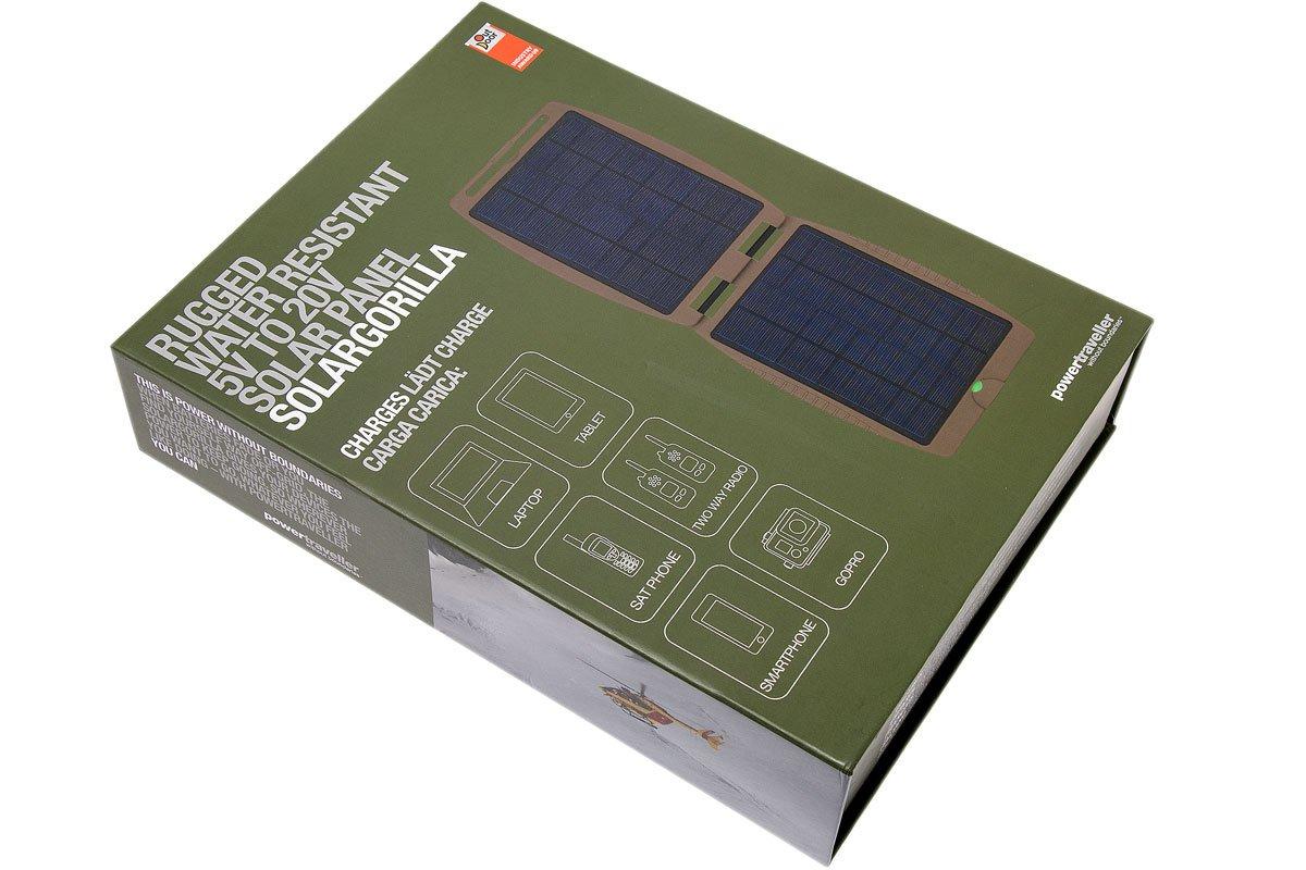 Powertraveller Solargorilla Tactical solar charger | Advantageously ...