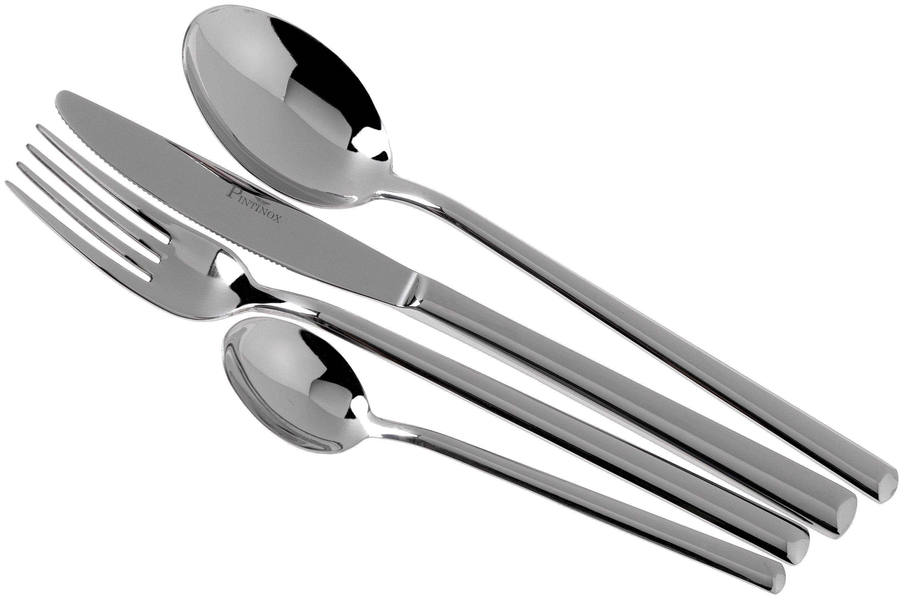 Pintinox Synthesis 2030-091 stainless steel 24-piece cutlery set ...