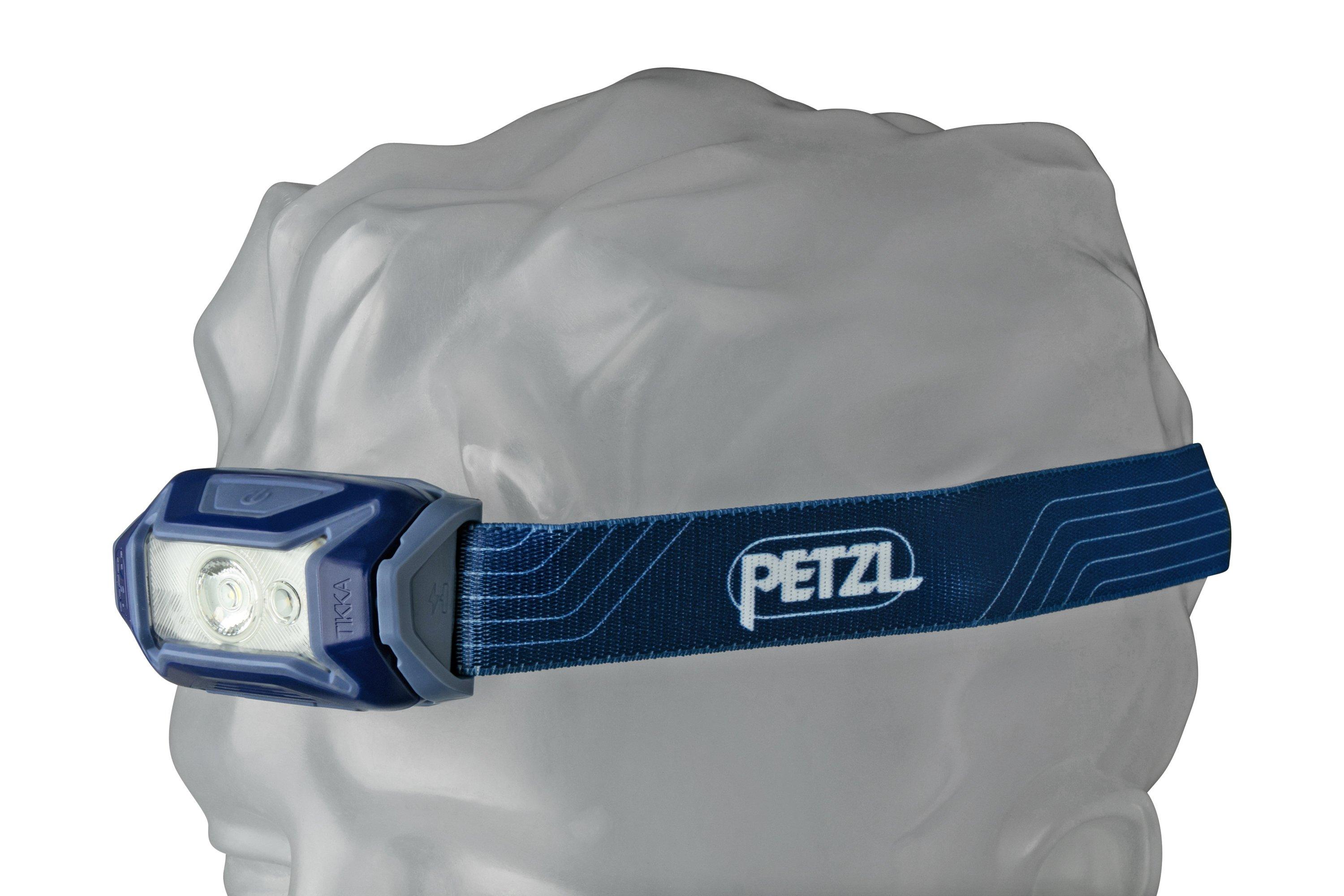 Petzl Tikka E061AA01 head torch, blue | Advantageously shopping at ...