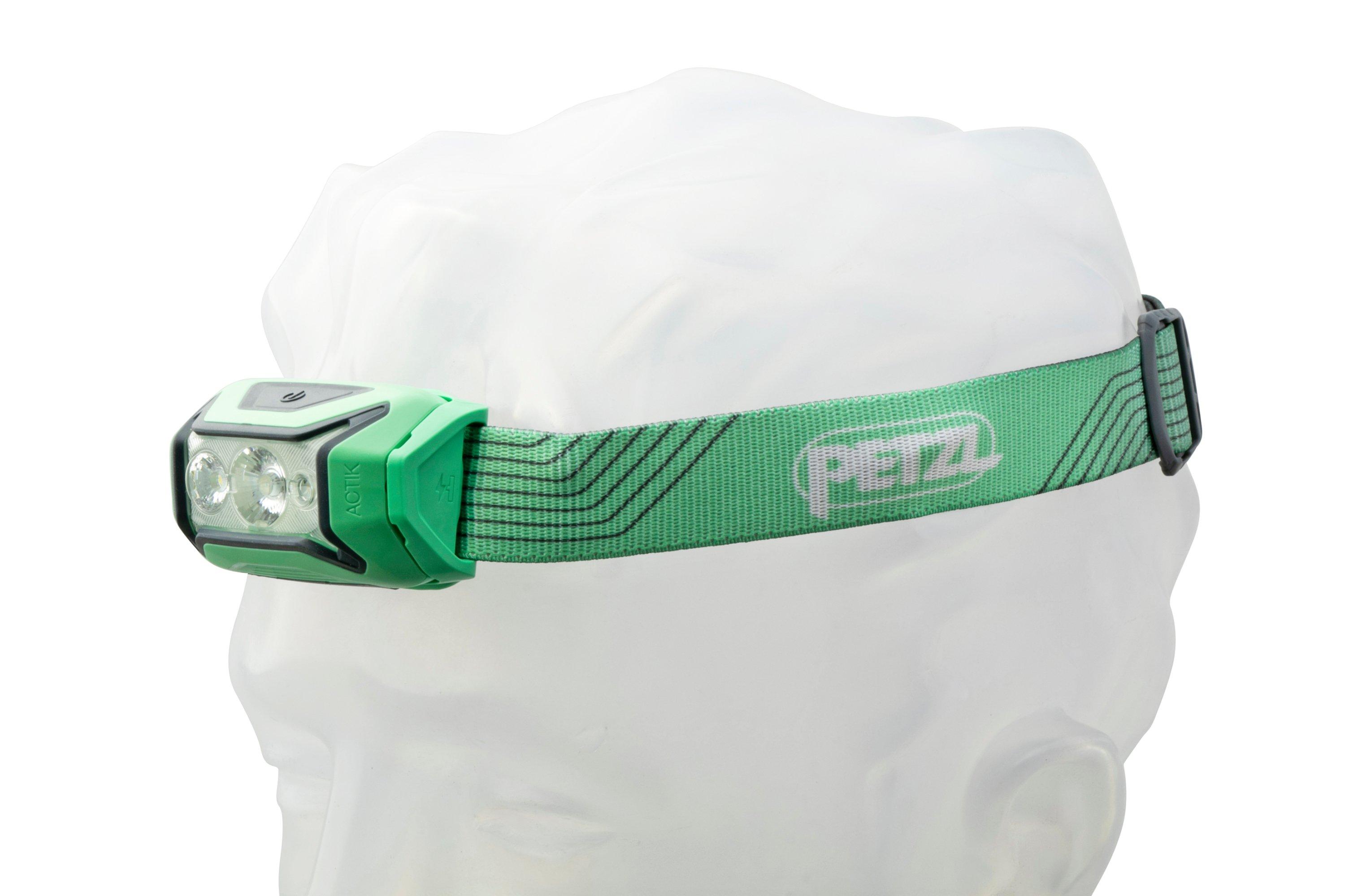 Petzl Actik E063AA02 head torch, green | Advantageously shopping at ...