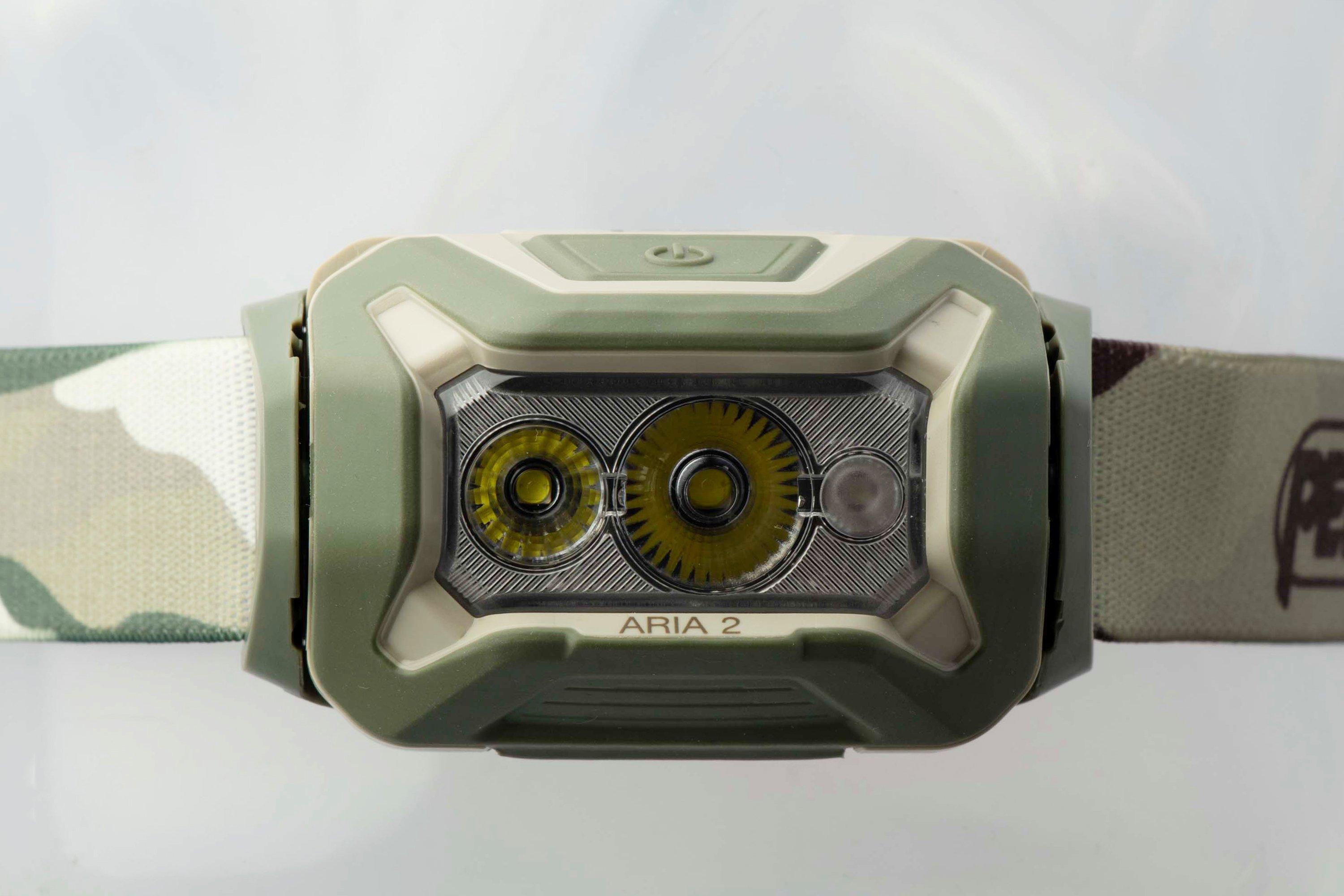 Petzl Aria 2, camo E070BA01, head torch | Advantageously shopping at ...