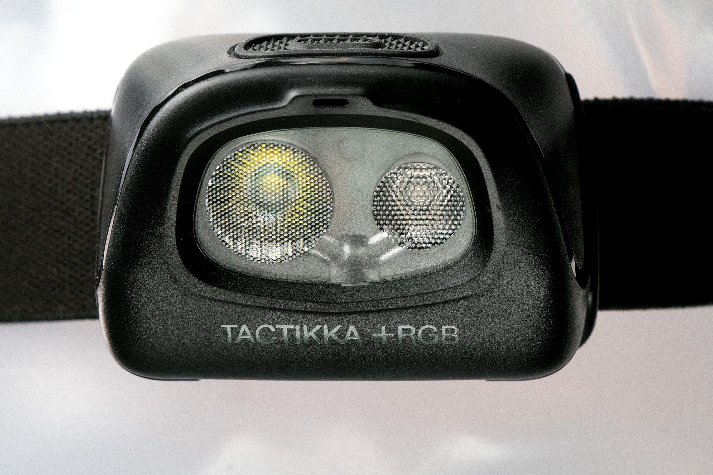 Petzl Tactikka +RGB E089FA00 hoofdlamp, zwart | Voordelig kopen bij ...